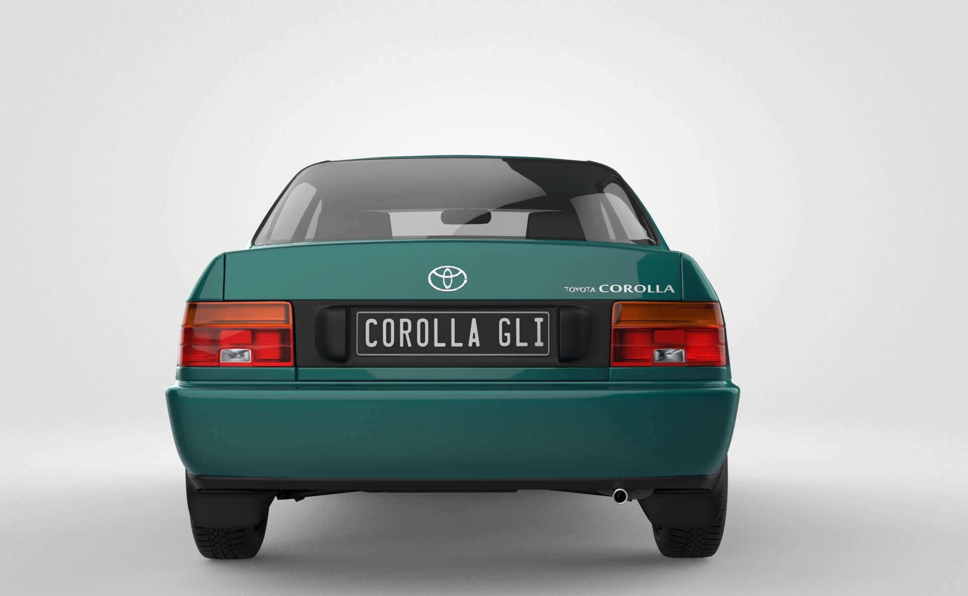 Toyota Corolla AE101 - 3D Model by Carmodels3D
