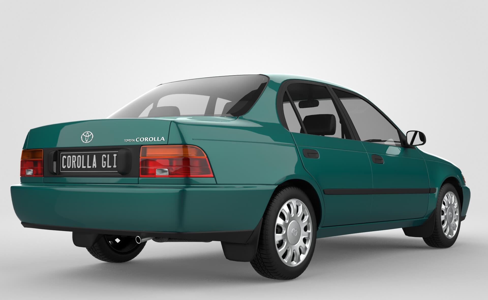Toyota Corolla AE101 - 3D Model by Carmodels3D