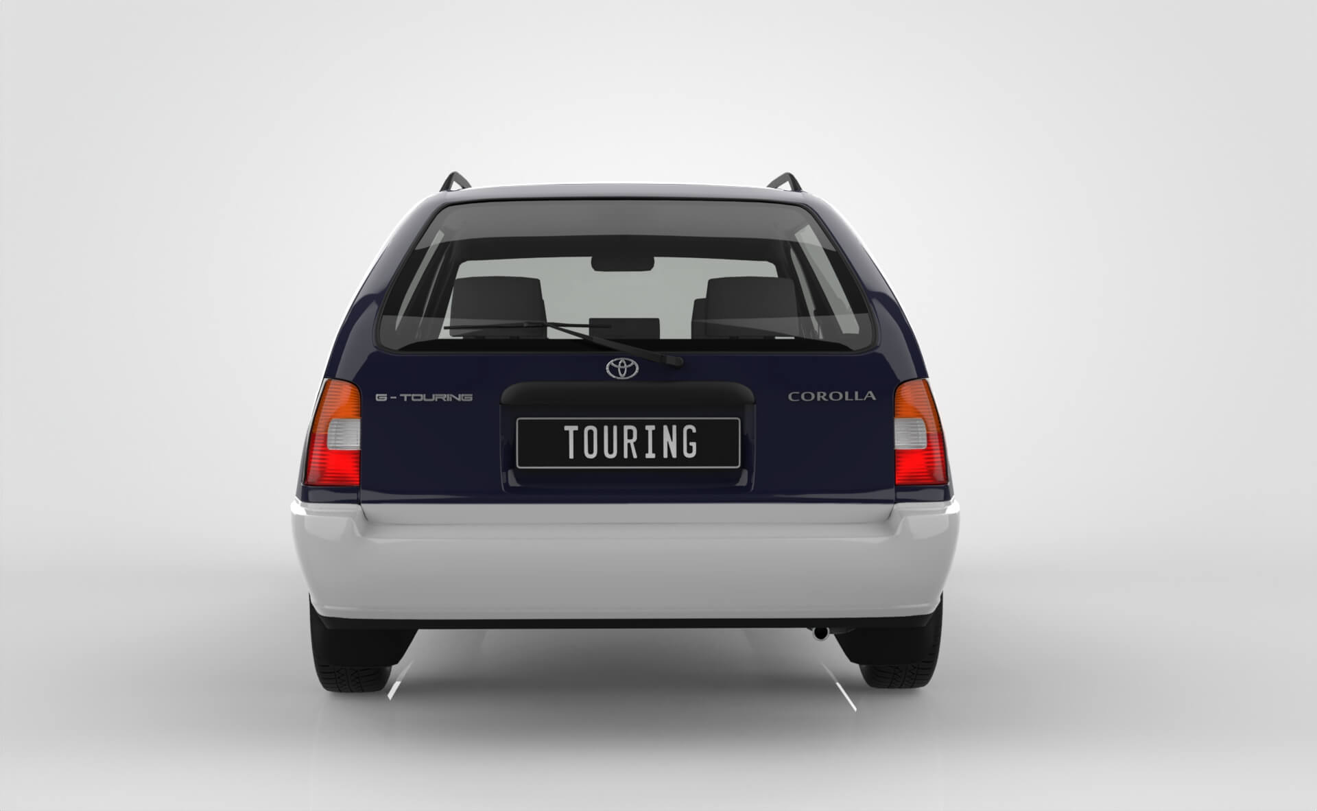 Toyota Corolla G-Touring Wagon 3D Model by Carmodels3D