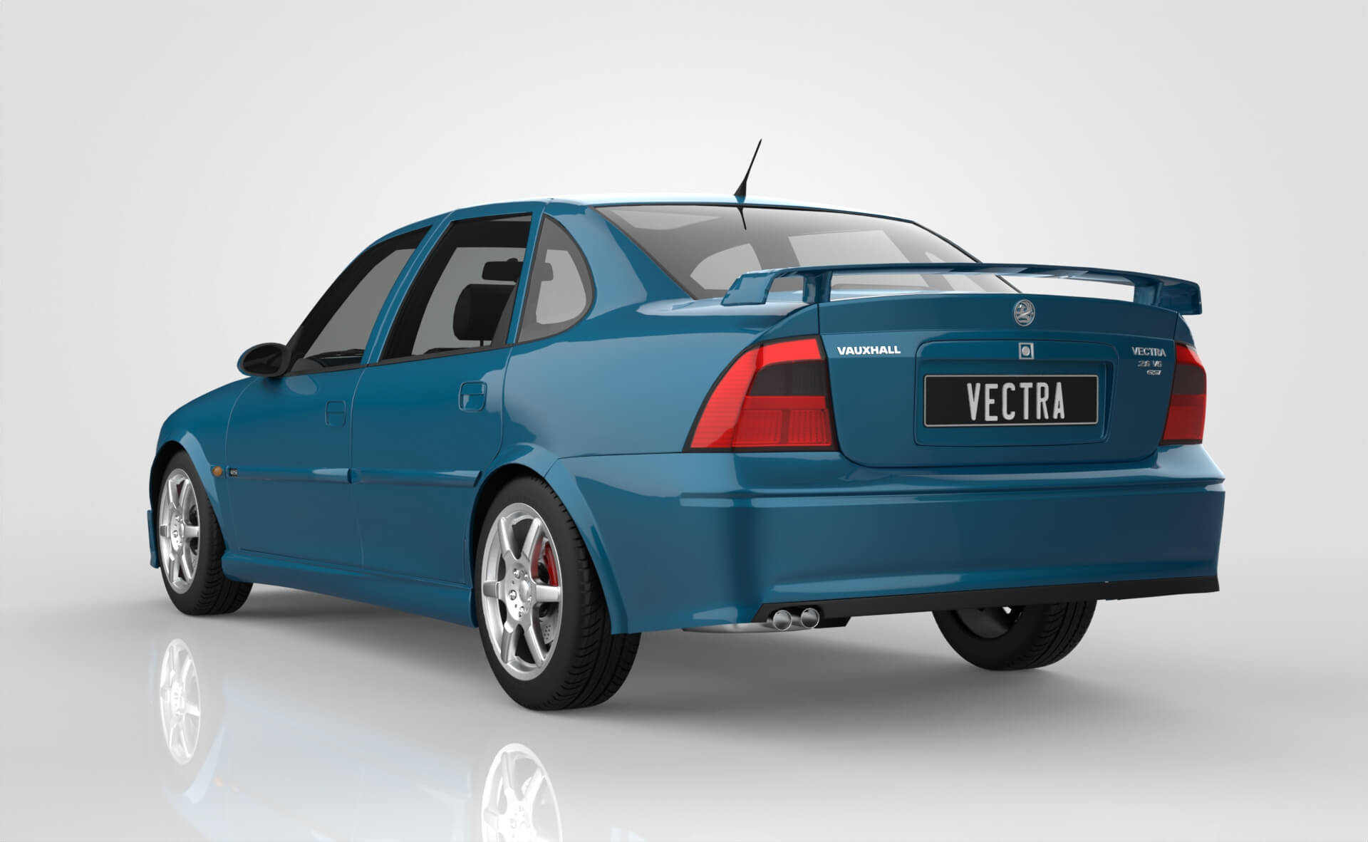 Vauxhall Vectra B GSI - 3D Model by Carmodels3D