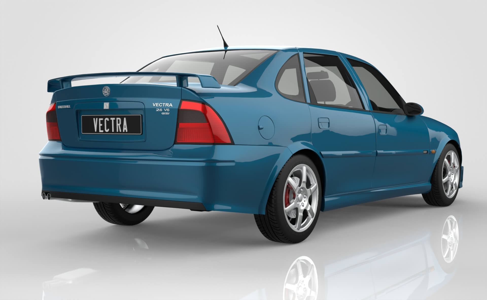 Vauxhall Vectra B GSI - 3D Model by Carmodels3D