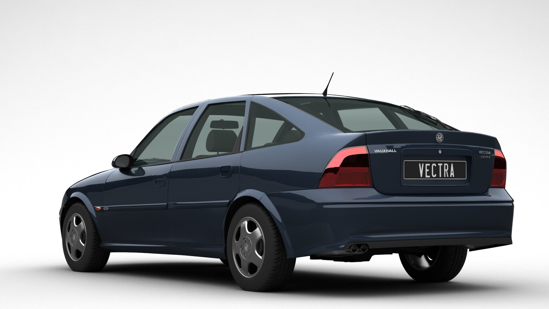 Vauxhall Vectra B HB Facelift - 3D Model by Carmodels3D