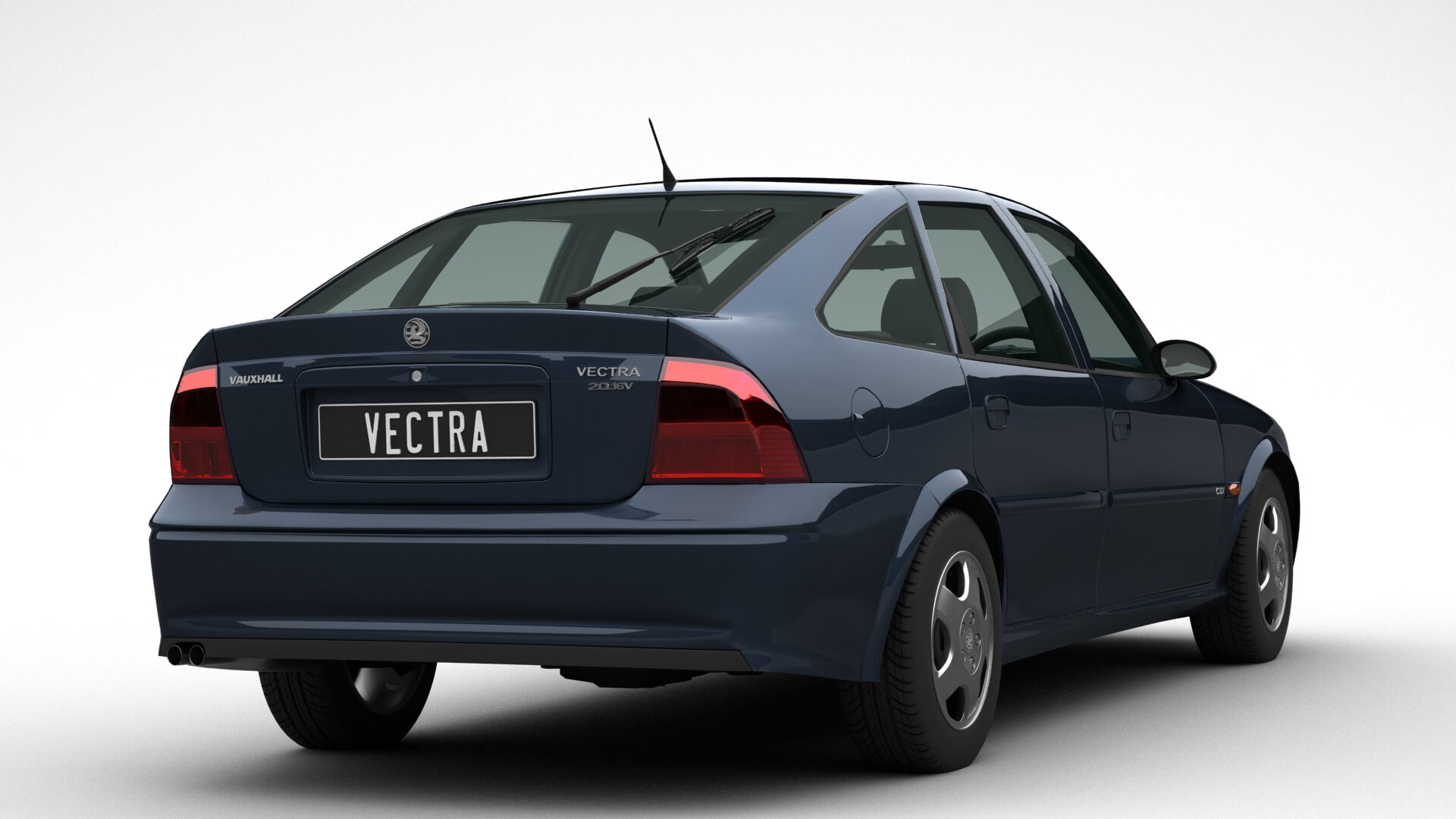 Vauxhall Vectra B HB Facelift - 3D Model by Carmodels3D