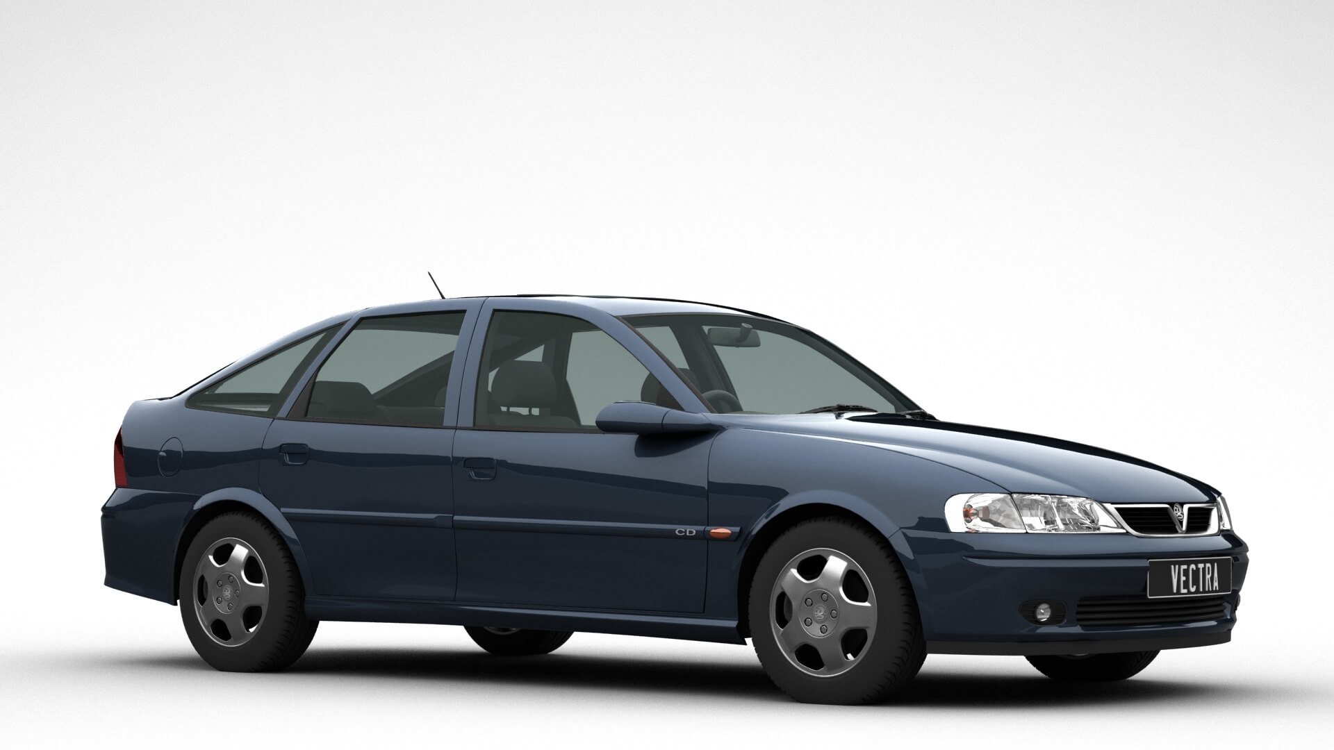 Vauxhall Vectra B HB Facelift - 3D Model by Carmodels3D