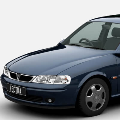 Vauxhall Vectra B HB Facelift - 3D Model by Carmodels3D