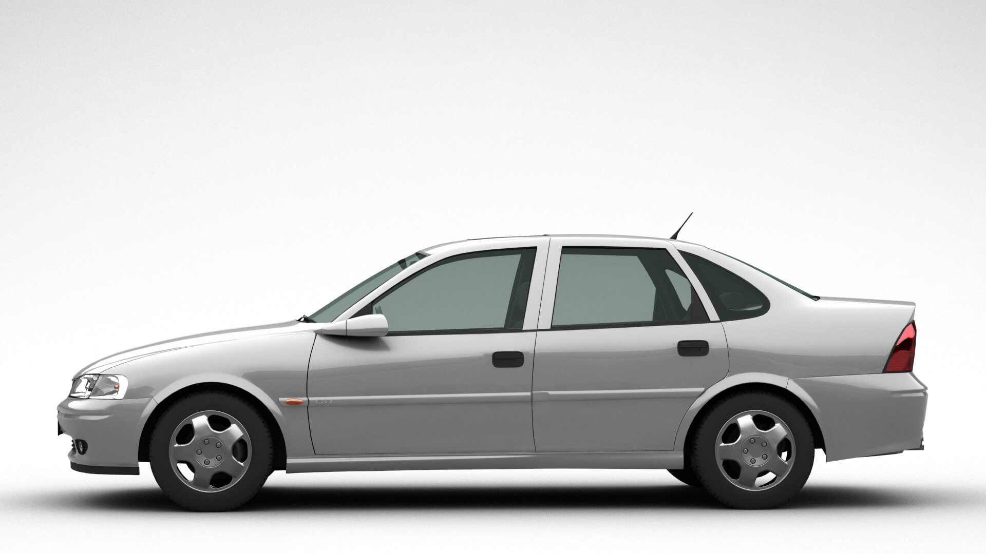 Vauxhall Vectra B Sedan Facelift - 3D Model by Carmodels3D