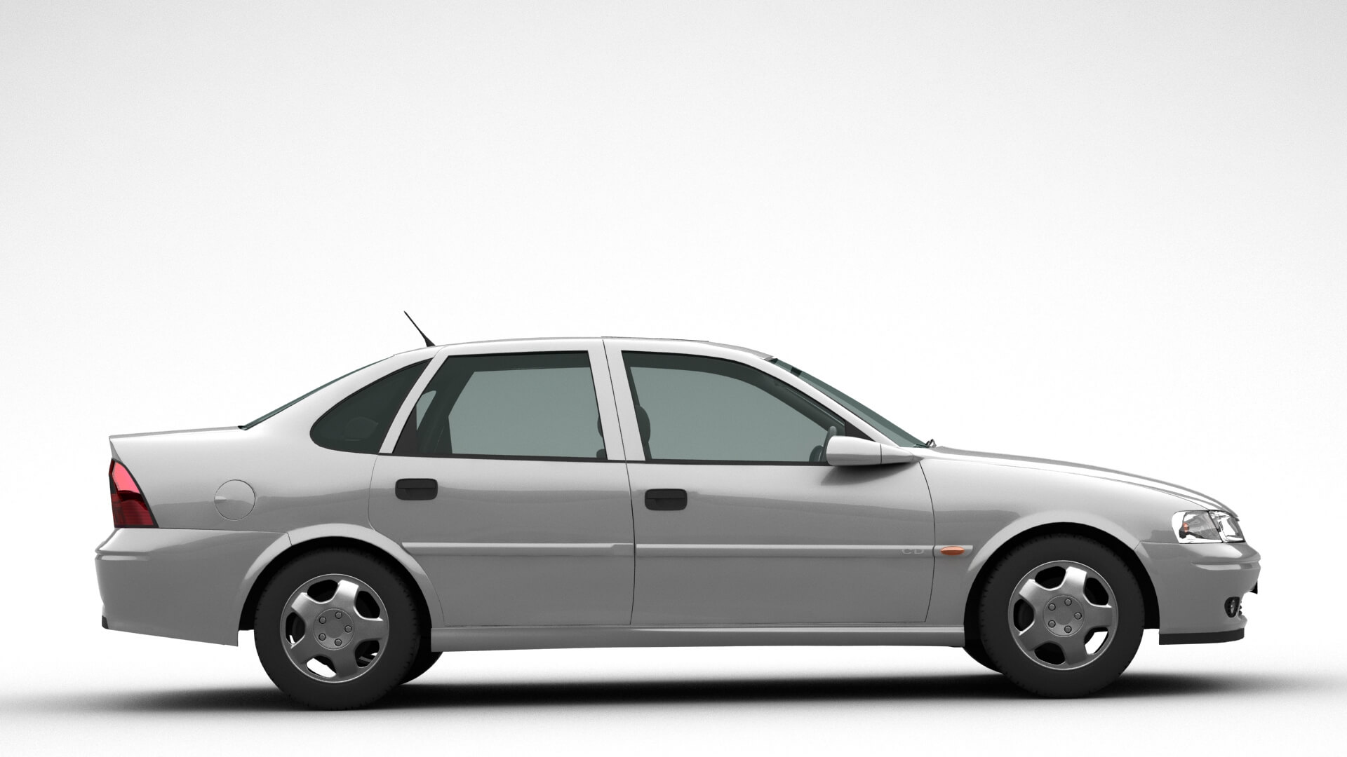 Vauxhall Vectra B Sedan Facelift - 3D Model by Carmodels3D