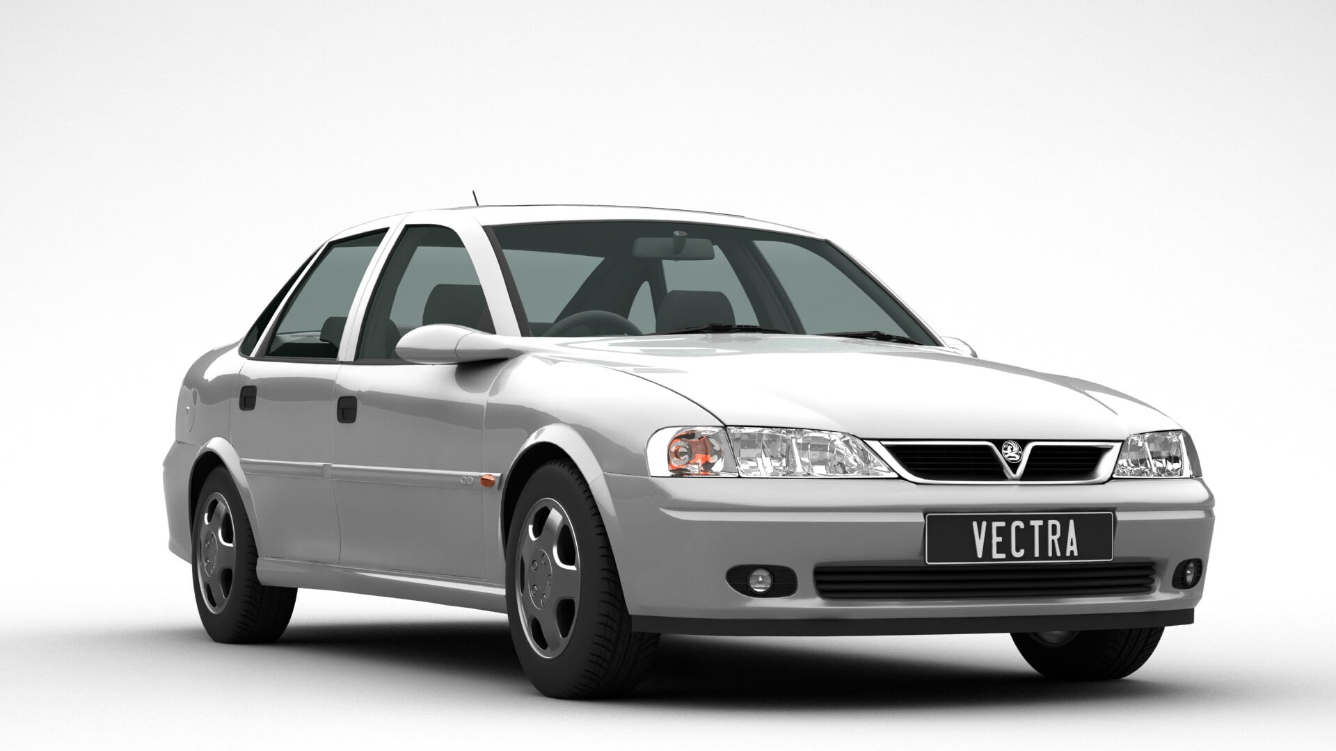 Vauxhall Vectra B Sedan Facelift - 3D Model by Carmodels3D
