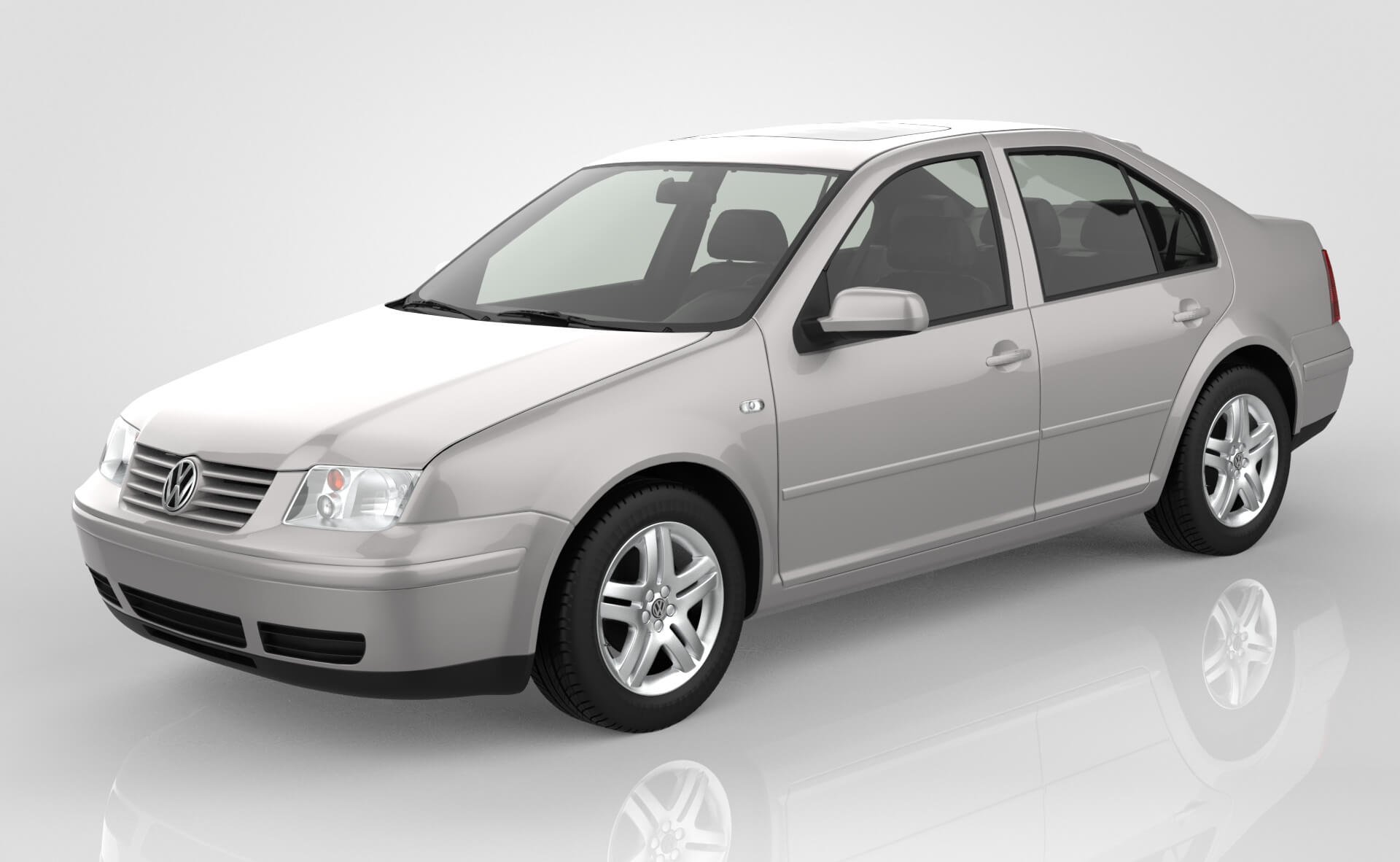 Volkswagen Bora - 3D Model by Carmodels3D