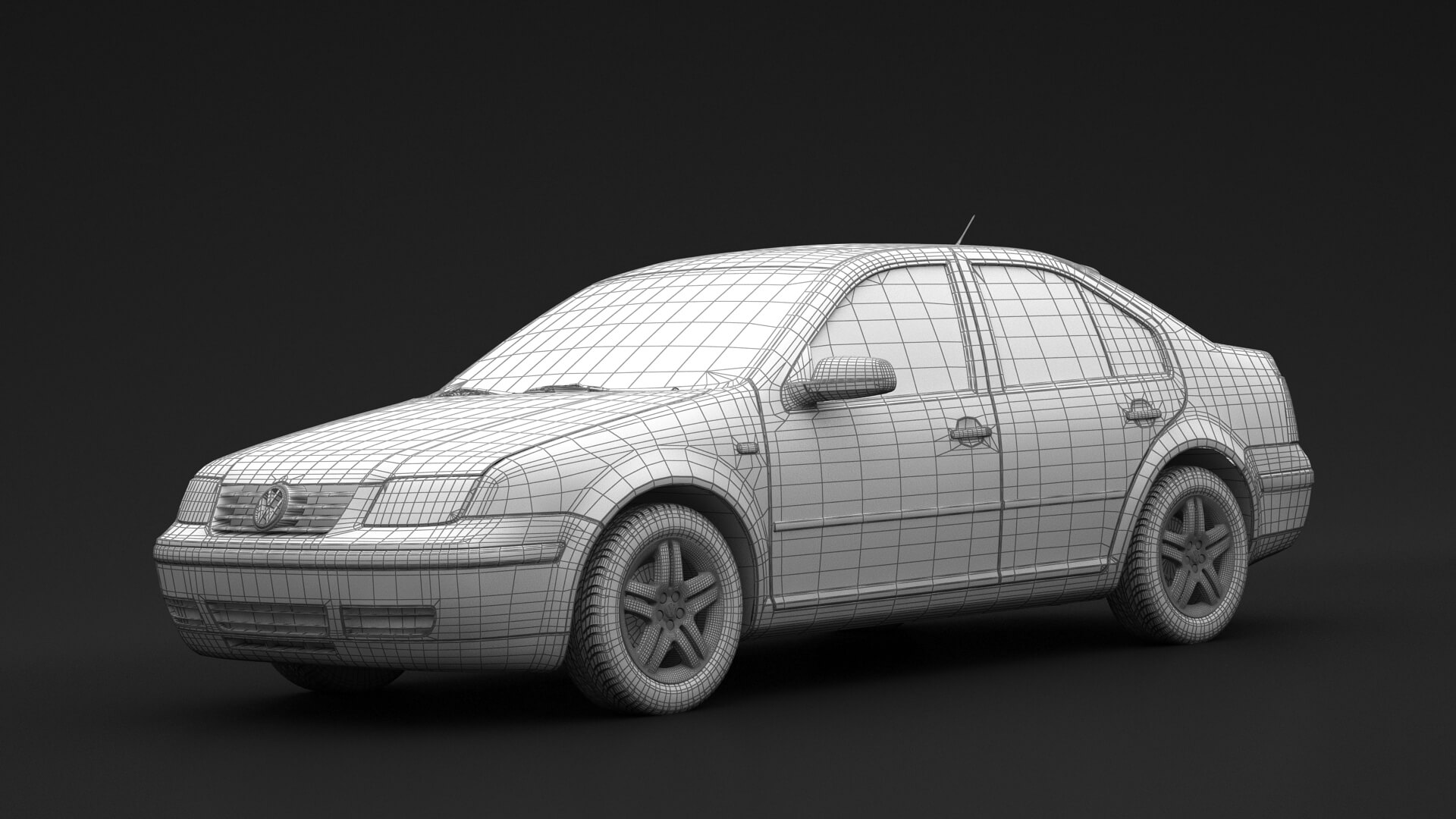 Volkswagen Bora - 3D Model by Carmodels3D