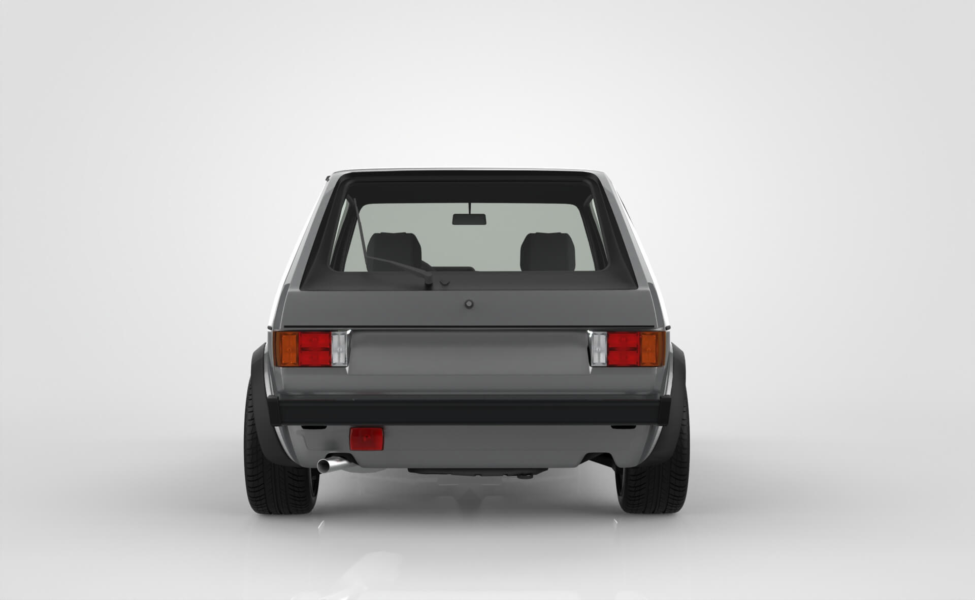 Volkswagen Golf Mk1 - 3D Model by Carmodels3D
