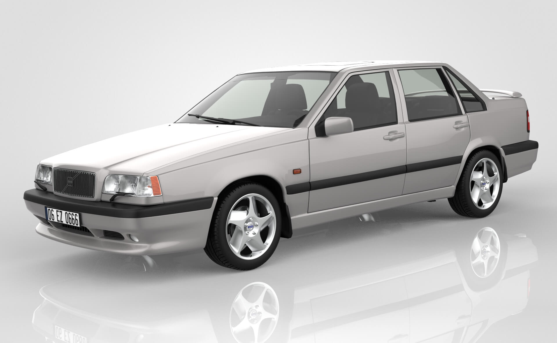 Volvo 850 Sedan - 3D Model by Carmodels3D