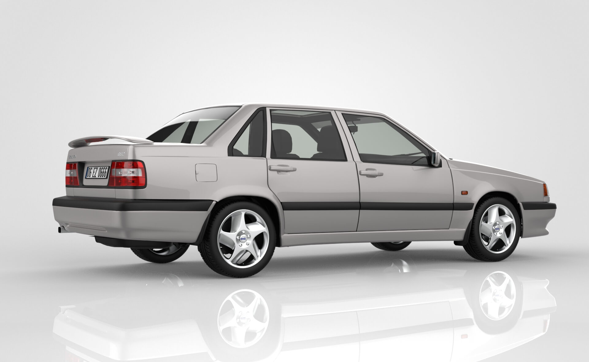 Volvo 850 Sedan - 3D Model by Carmodels3D