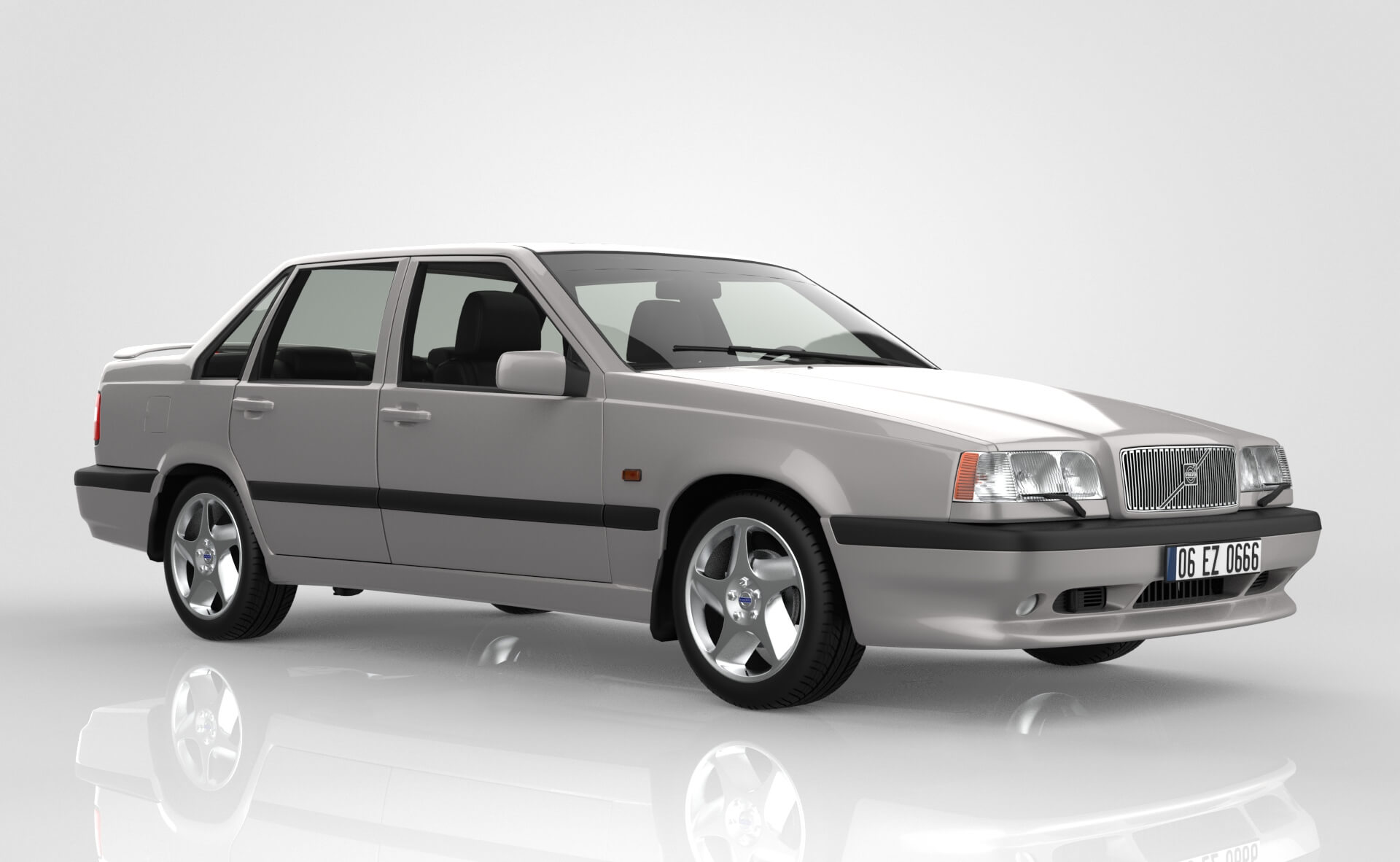 Volvo 850 Sedan - 3D Model by Carmodels3D