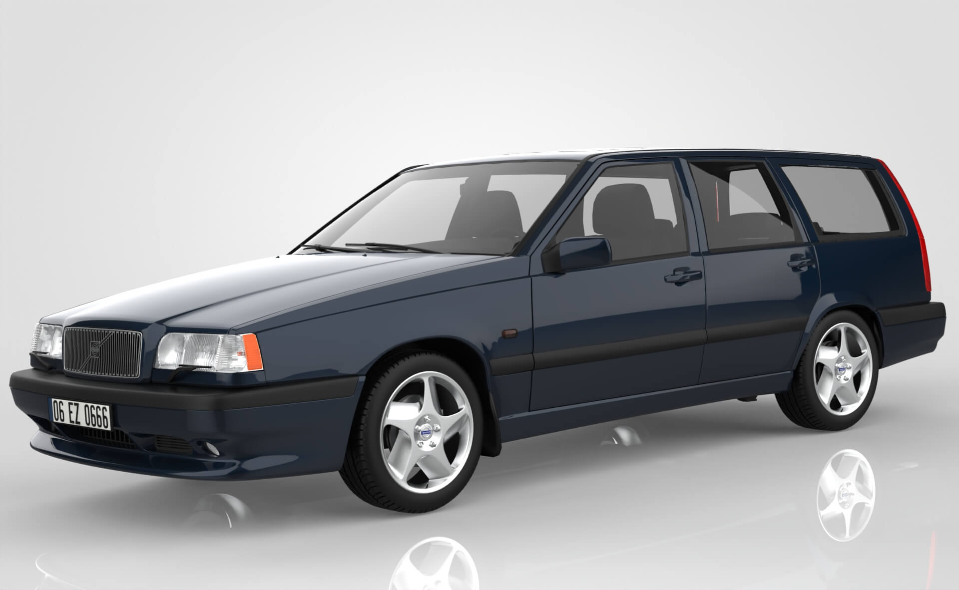 Volvo 850 Station Wagon - 3D Model by Carmodels3D