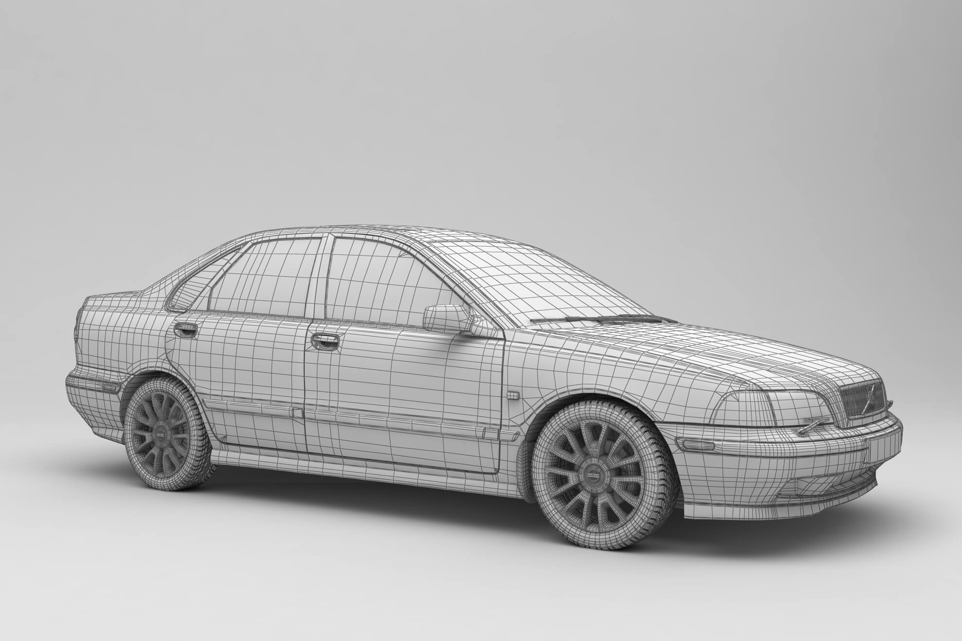 Volvo S40 Sedan - 3D Model by Carmodels3D