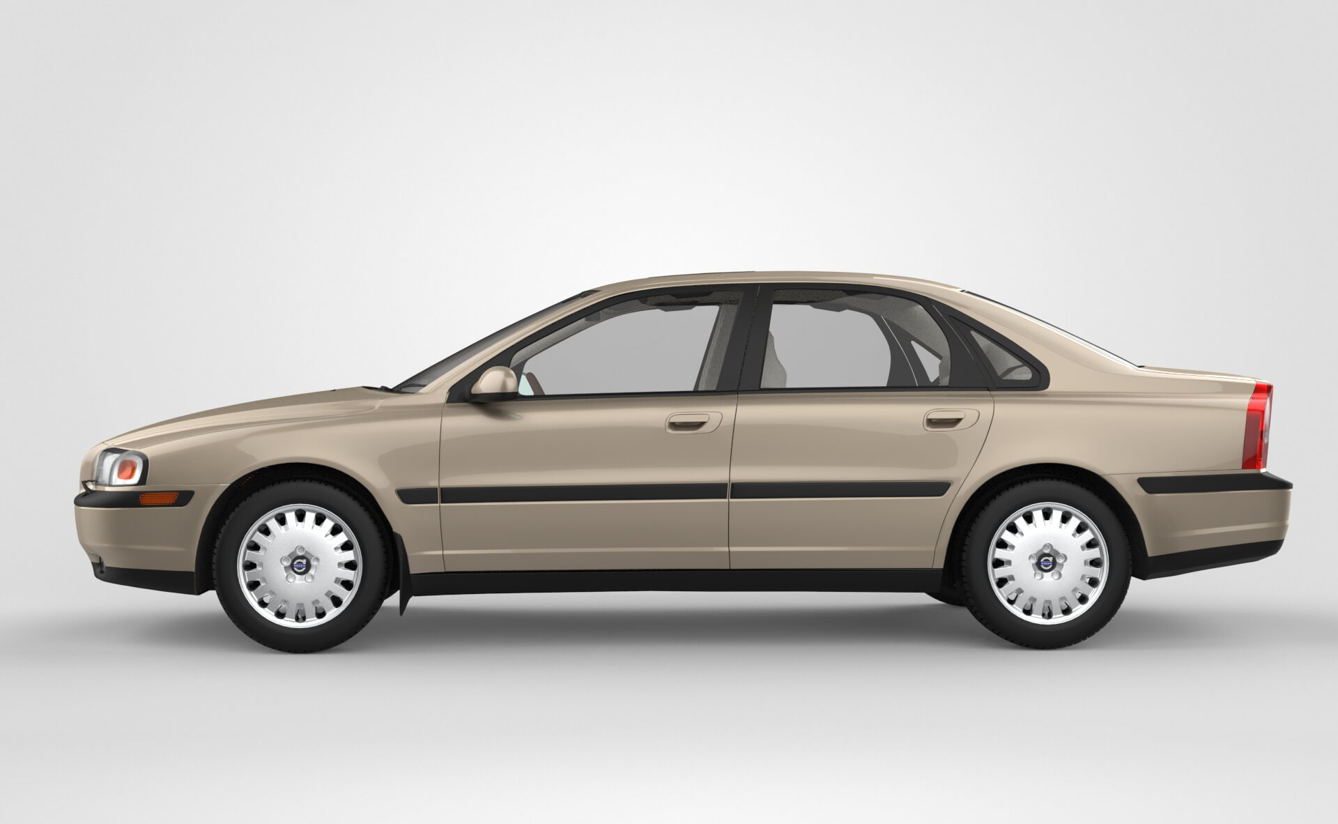 Volvo S80 T5 - 3D Model by Carmodels3D