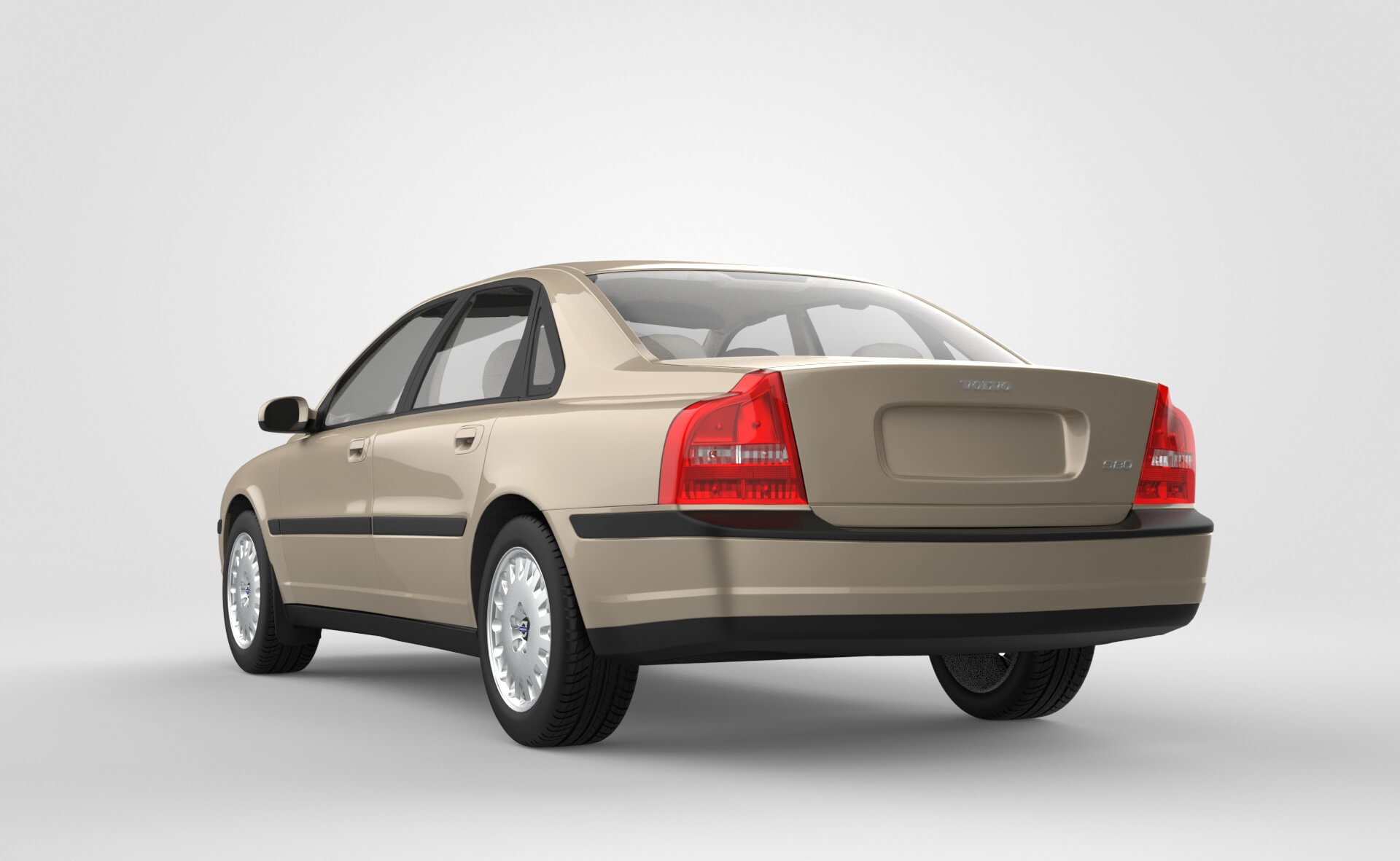Volvo S80 T5 - 3D Model by Carmodels3D