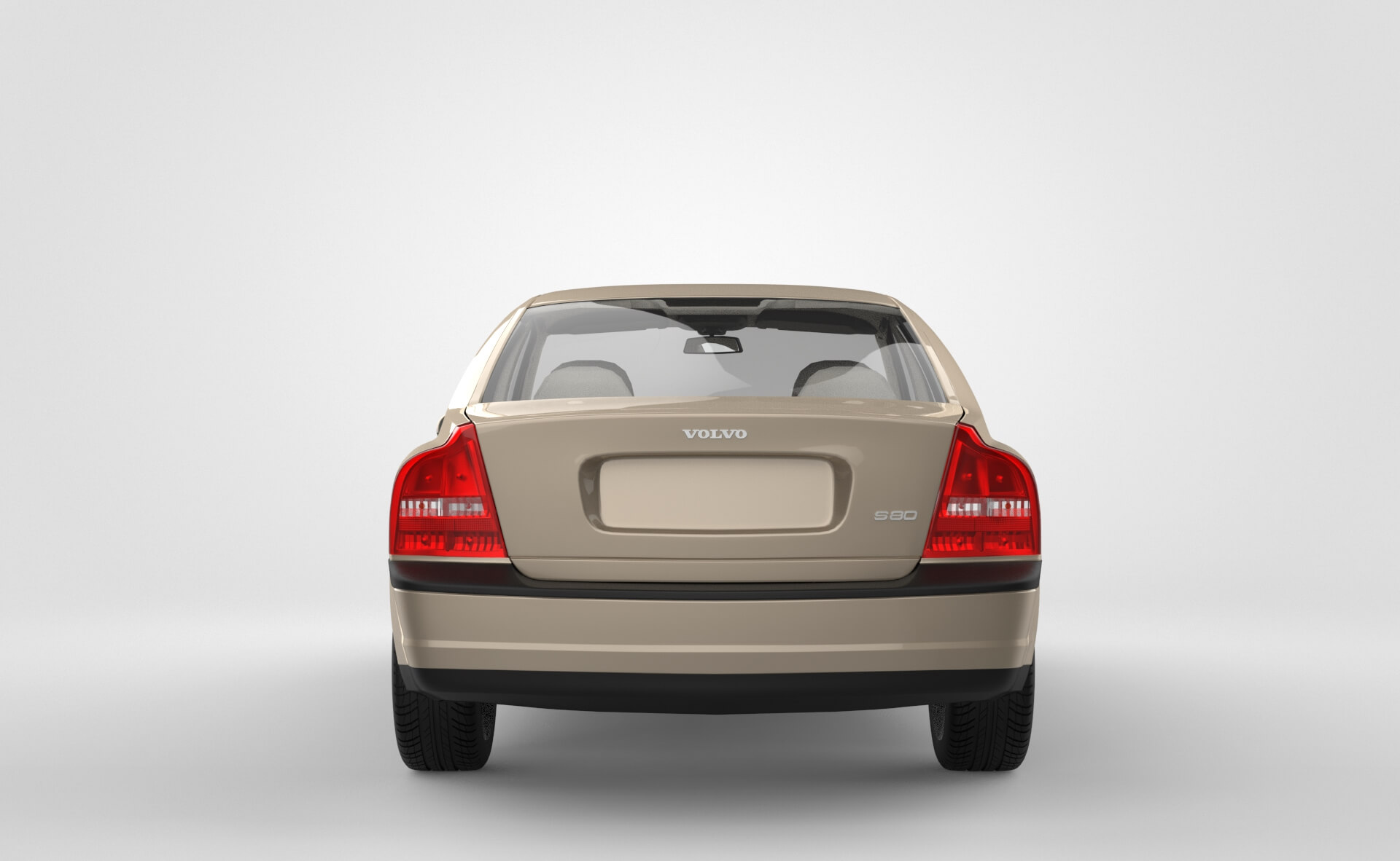 Volvo S80 T5 - 3D Model by Carmodels3D
