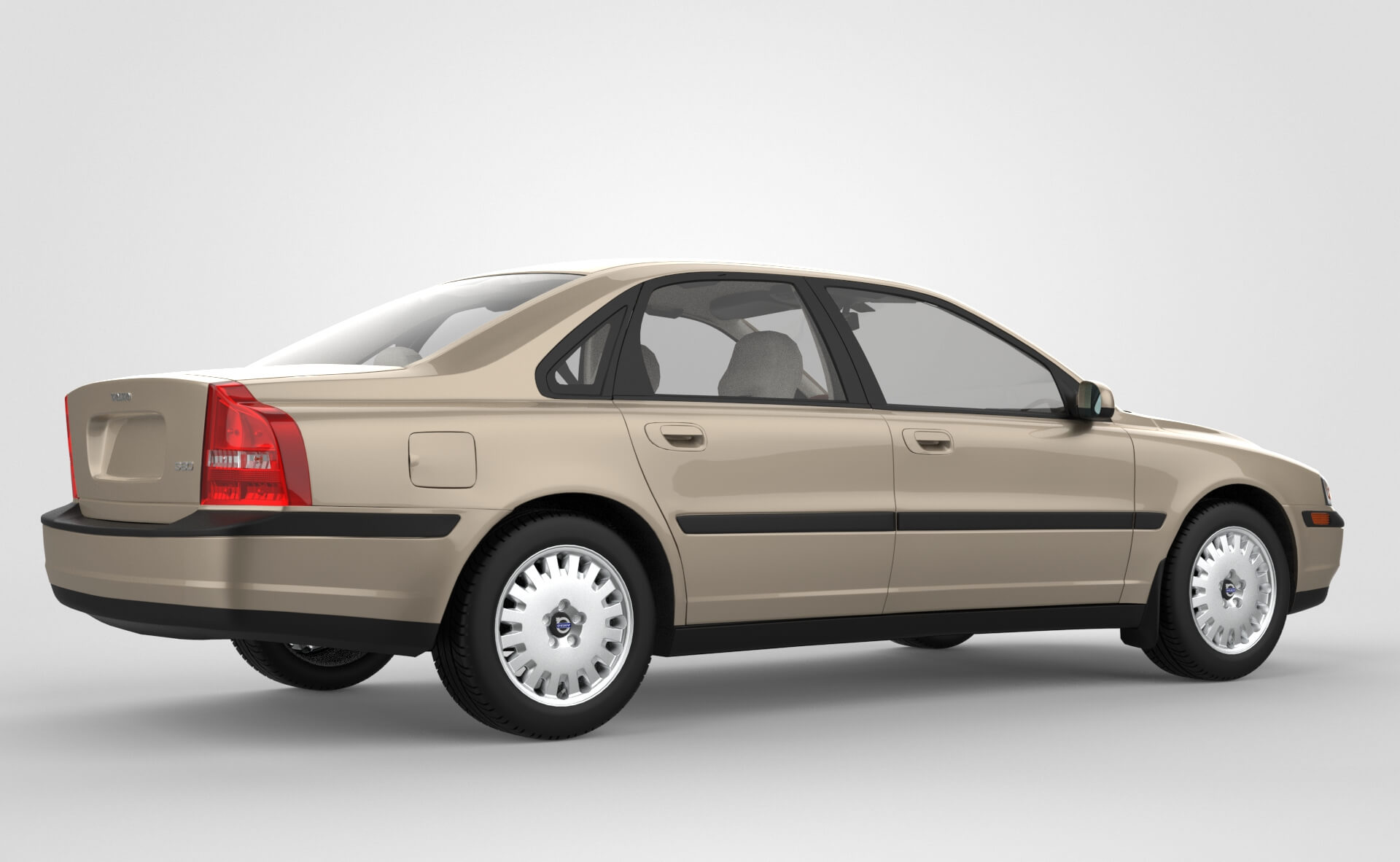 Volvo S80 T5 - 3D Model by Carmodels3D