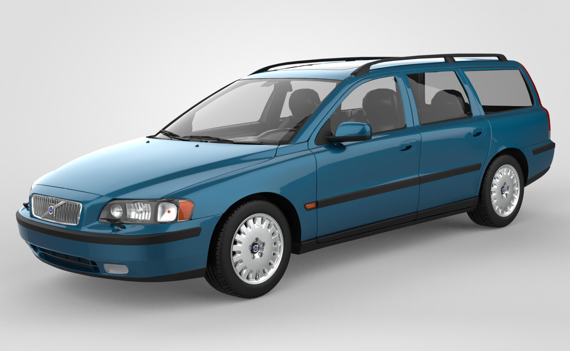 Volvo V70 Kombi - 3D Model by Carmodels3D