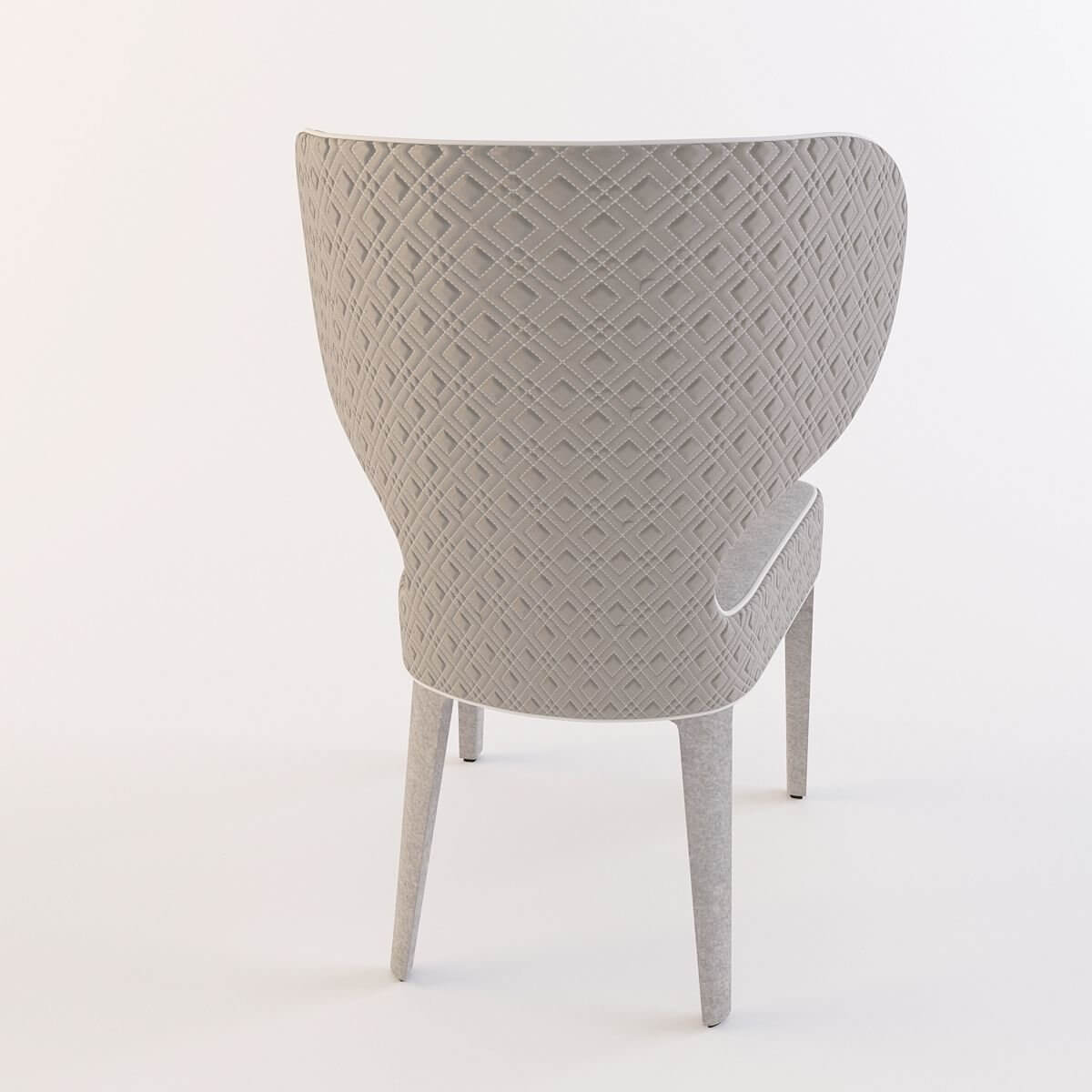 Aida Chair By Nella Vetrina - 3D Model by Carpenter_m