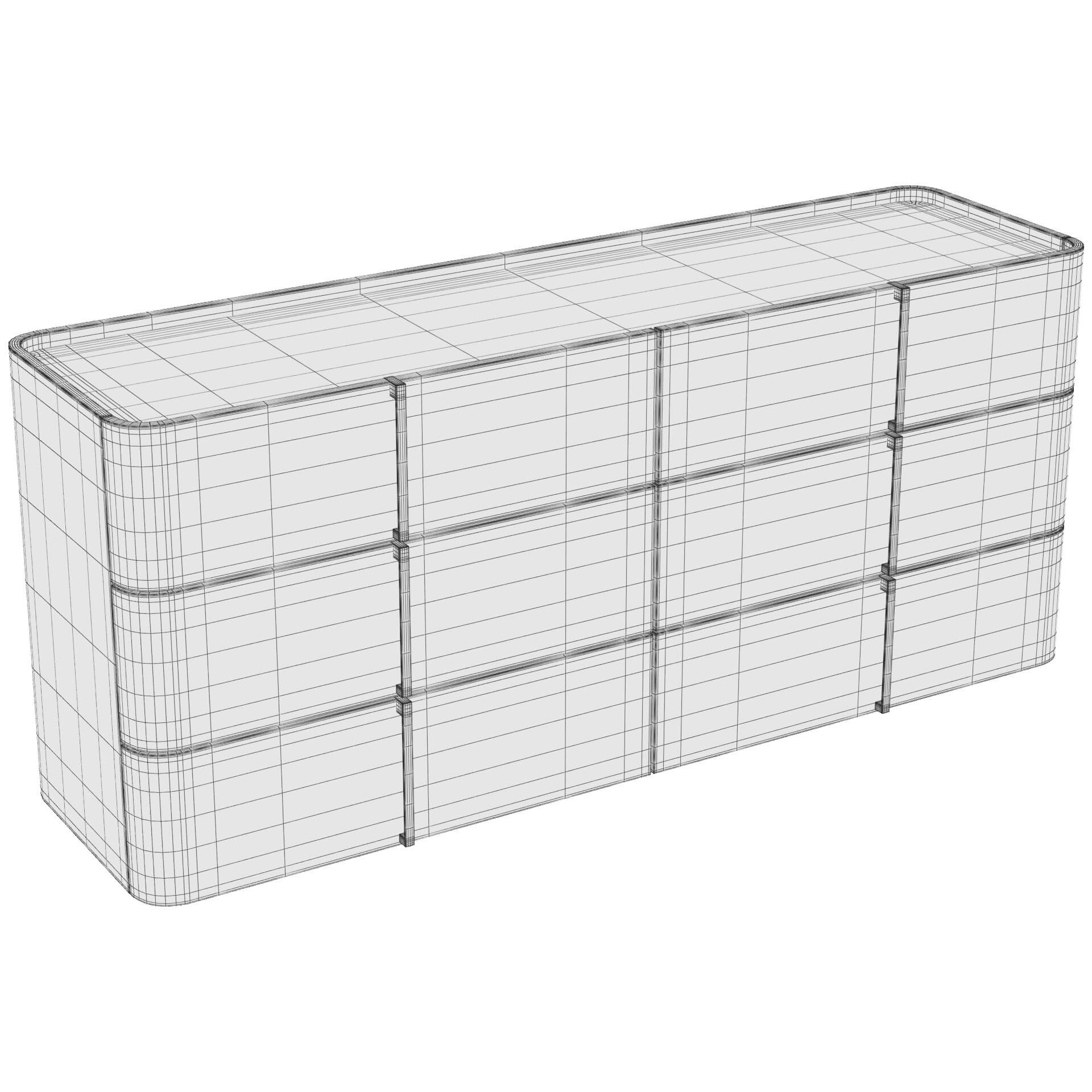 Jamille Dresser by Sunpan - 3D Model by Carpenter_m