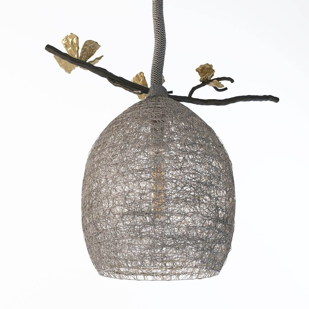 Pendant Light - Cocoon Pendant Lamp Small By Michael Aram 3D Model by ...