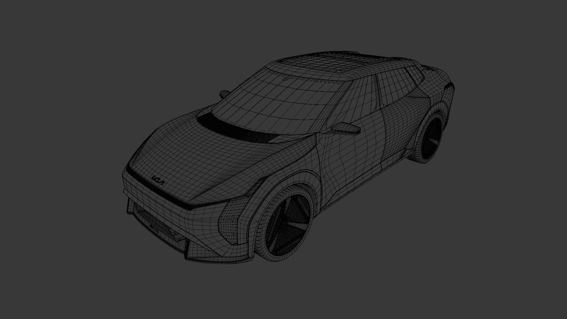 Kia EV4 2024 - 3D Model by carr03