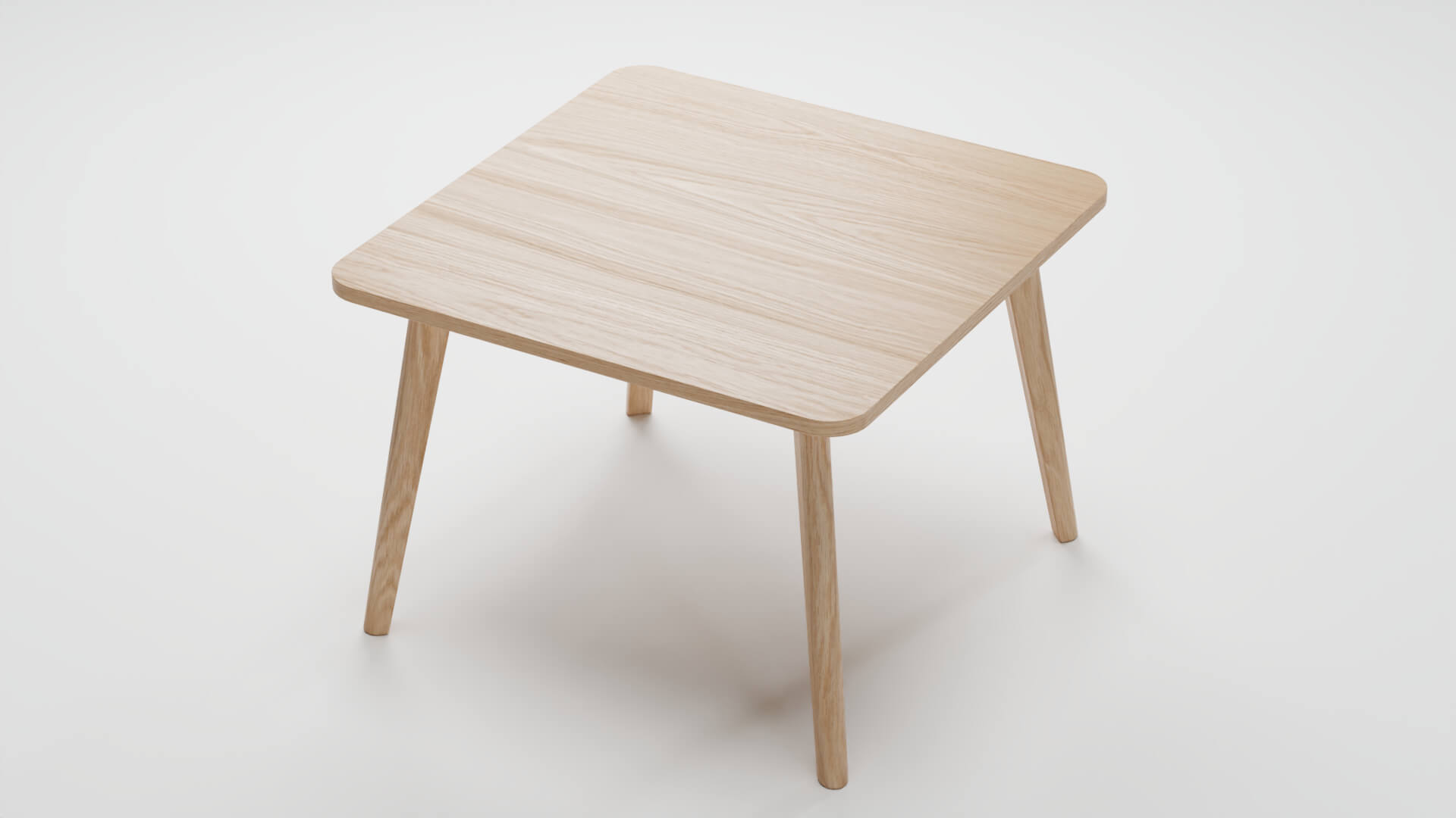 Ash Veneer LISABO IKEA Table Collection - 3D Model by Casa-3D