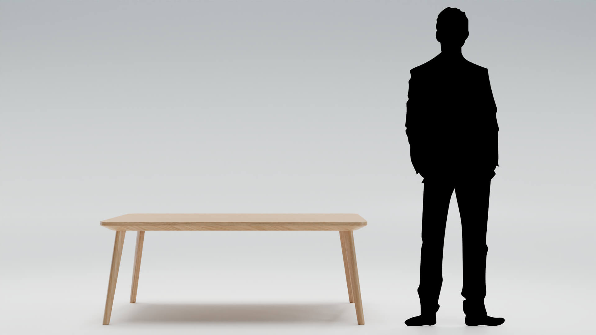 Ash Veneer LISABO IKEA Table Collection - 3D Model by Casa-3D