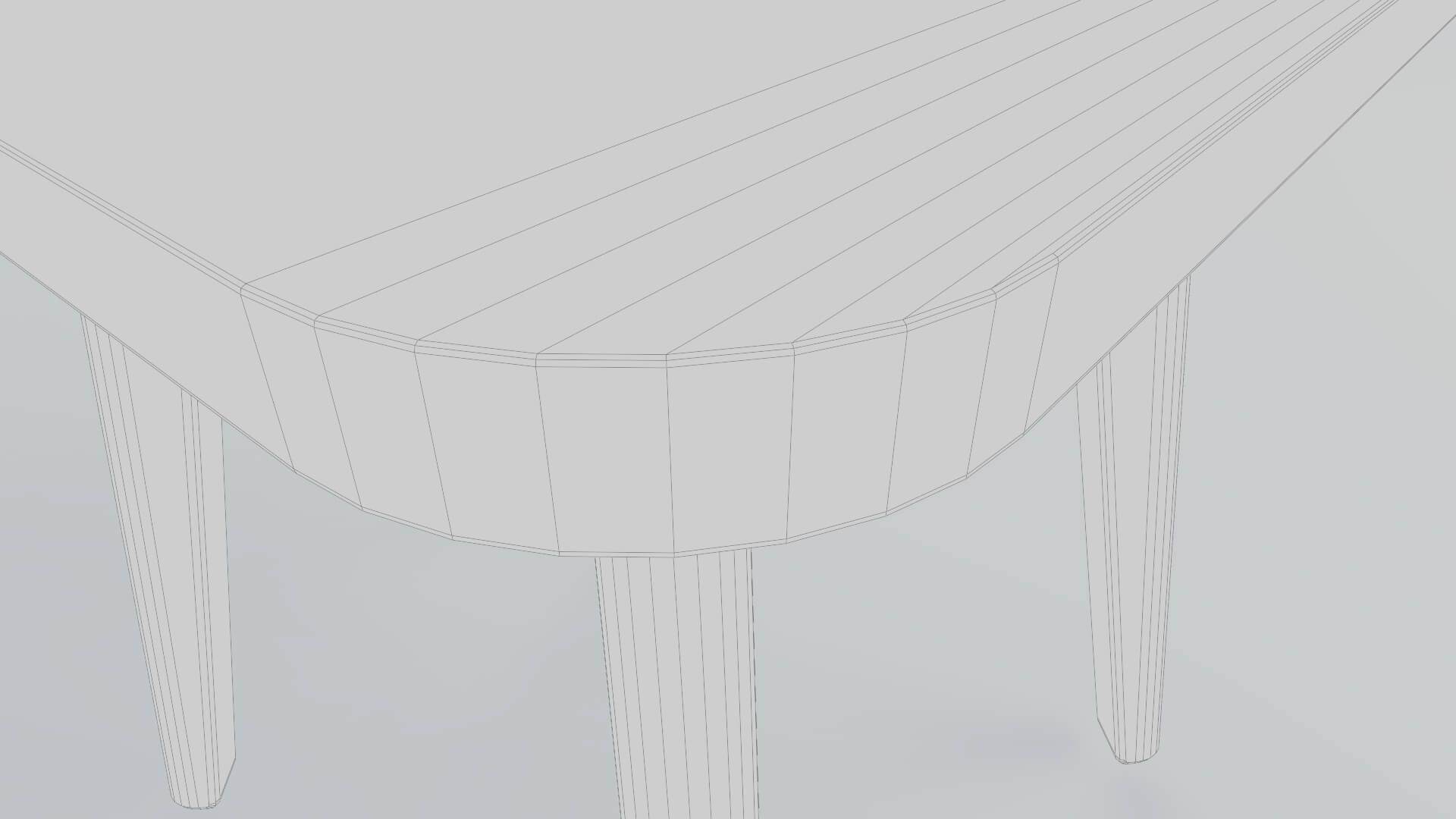 Ash Veneer LISABO IKEA Table Collection - 3D Model by Casa-3D