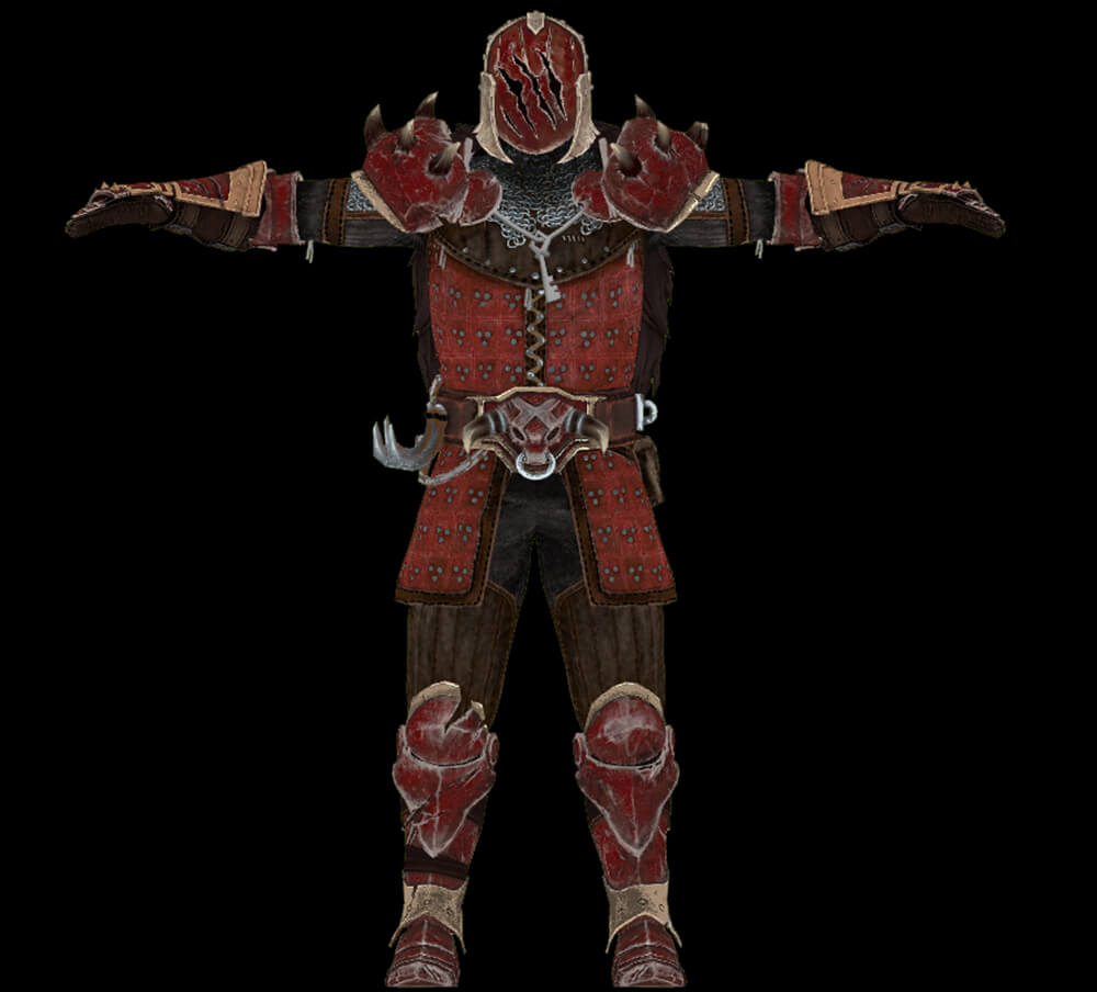 Shadow Fight Arena - Ironclad Free 3D Model by Cascadeur_official