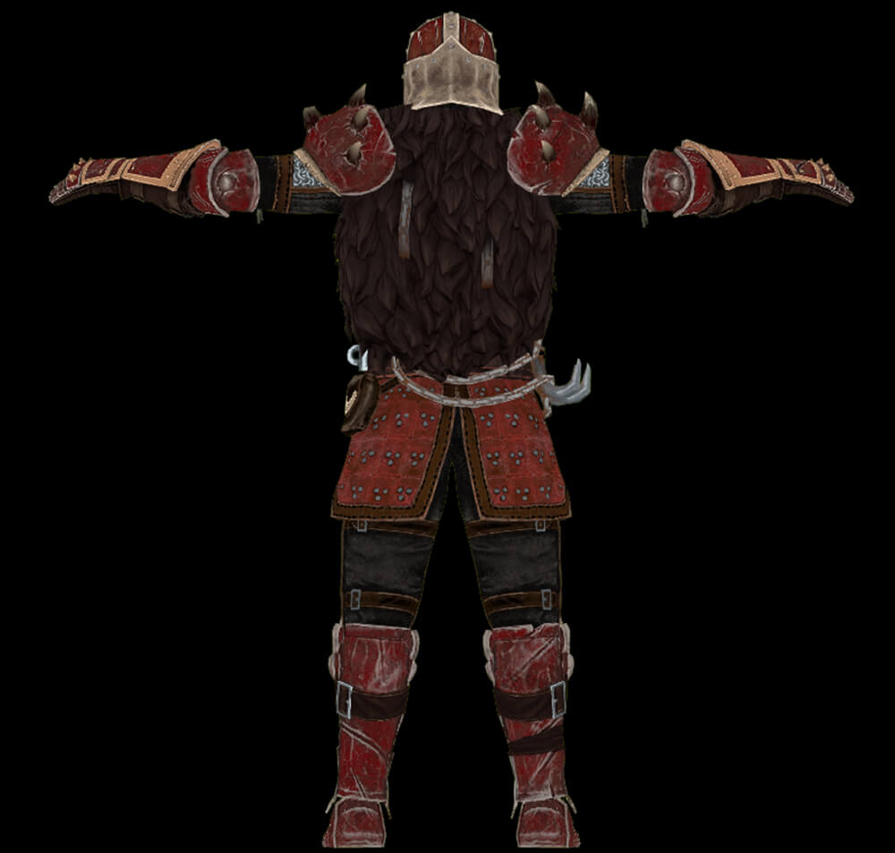 Shadow Fight Arena - Ironclad Free 3D Model by Cascadeur_official