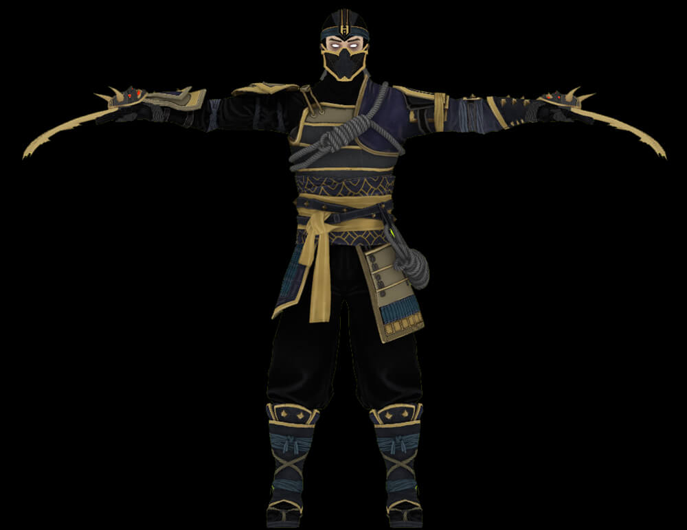 Shadow Fight Arena - Lynx Free 3D Model by Cascadeur_official