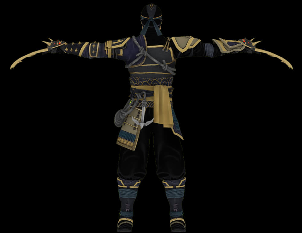 Shadow Fight Arena - Lynx Free 3D Model by Cascadeur_official