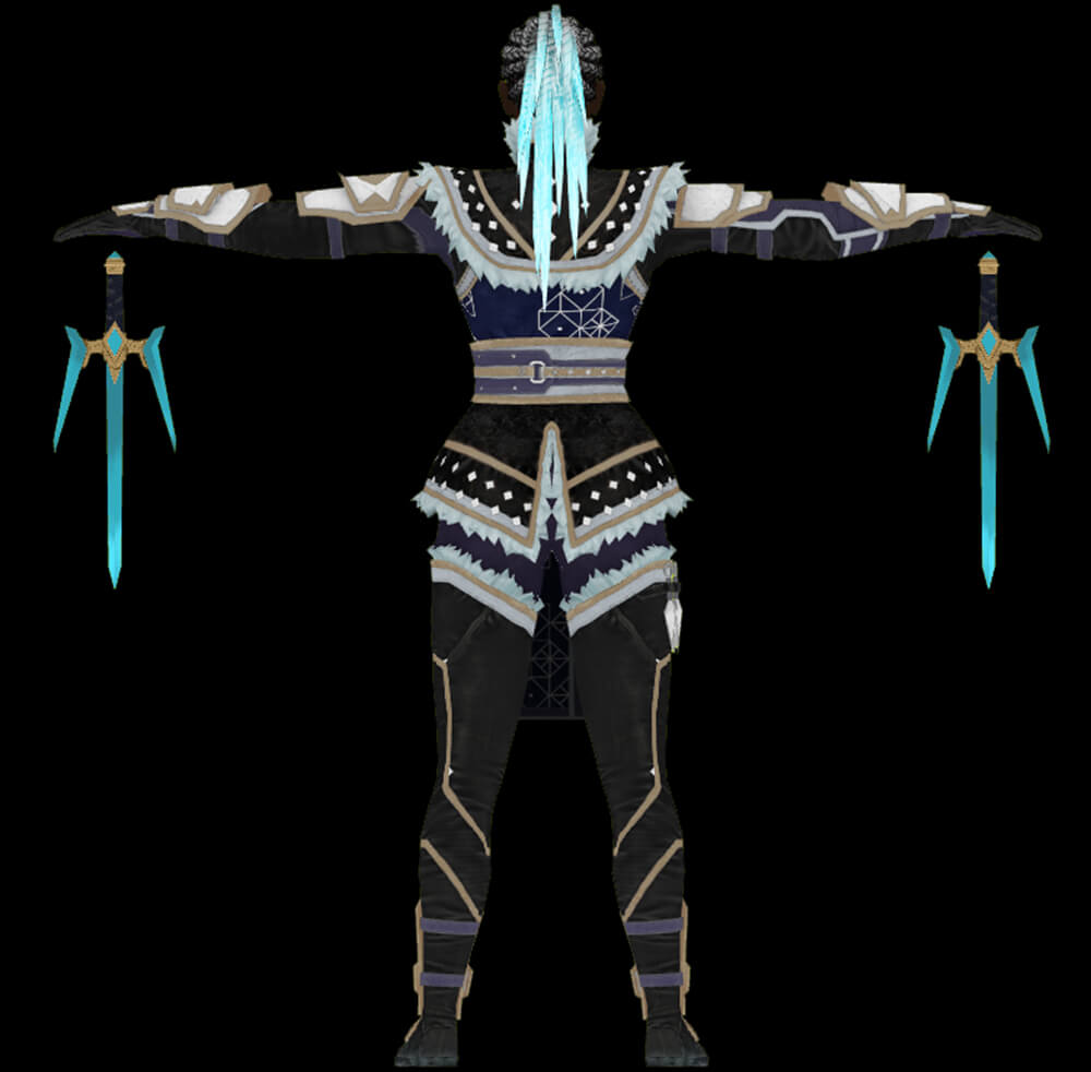 Shadow Fight Arena - Midnight Free 3D Model by Cascadeur_official