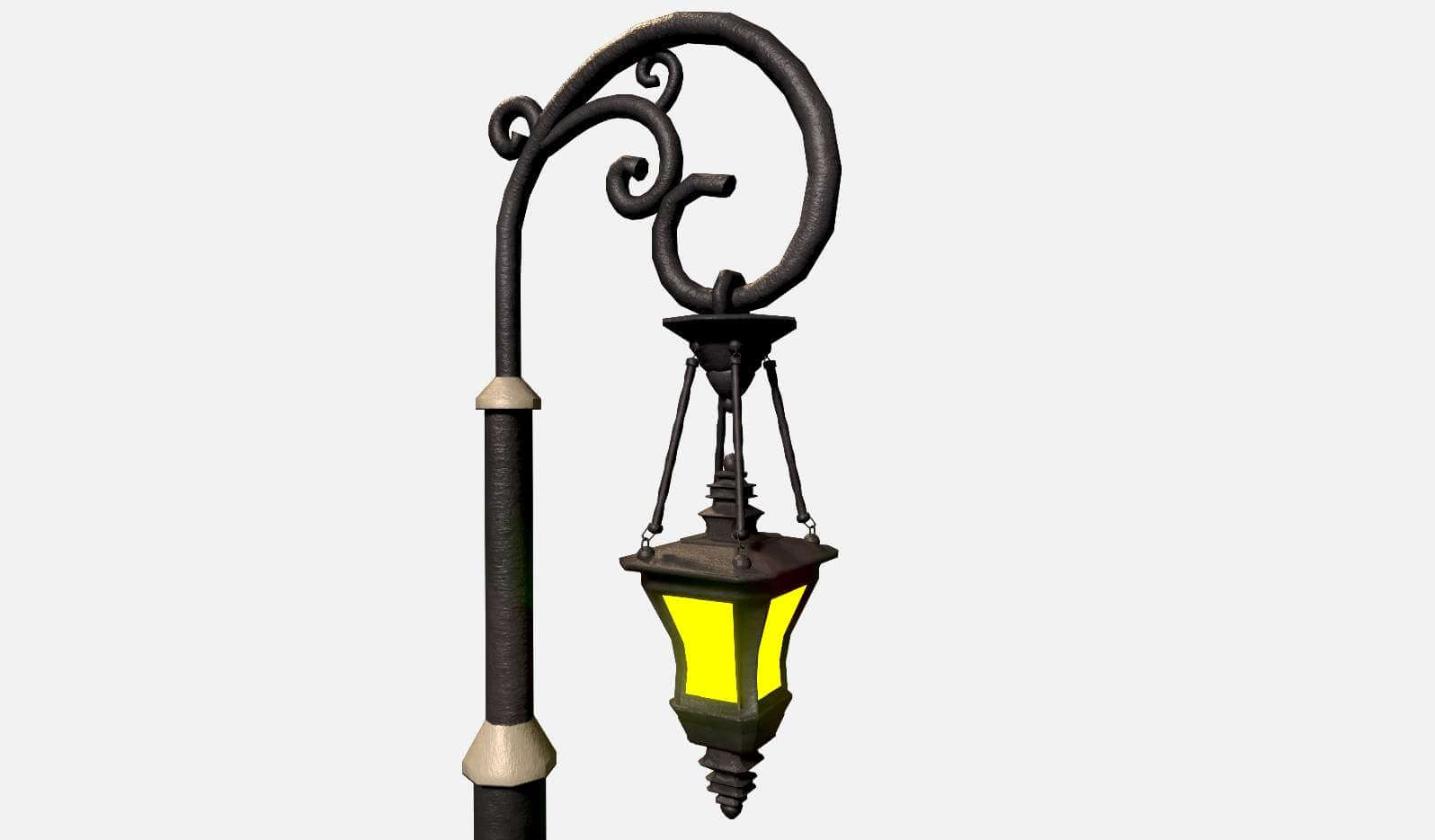 Lamp Post - 3D Model by castleblack