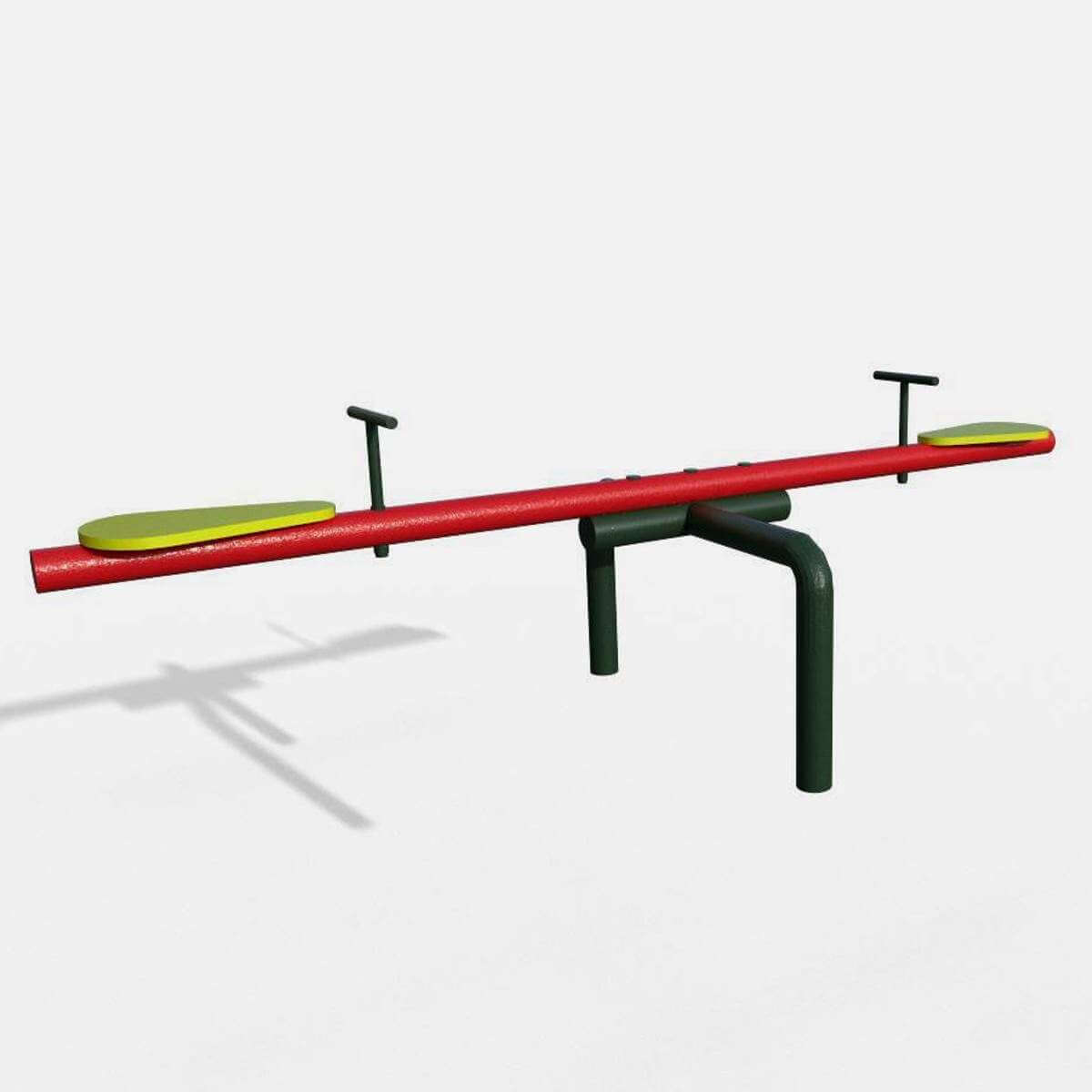 Park Seesaw - 3D Model by castleblack