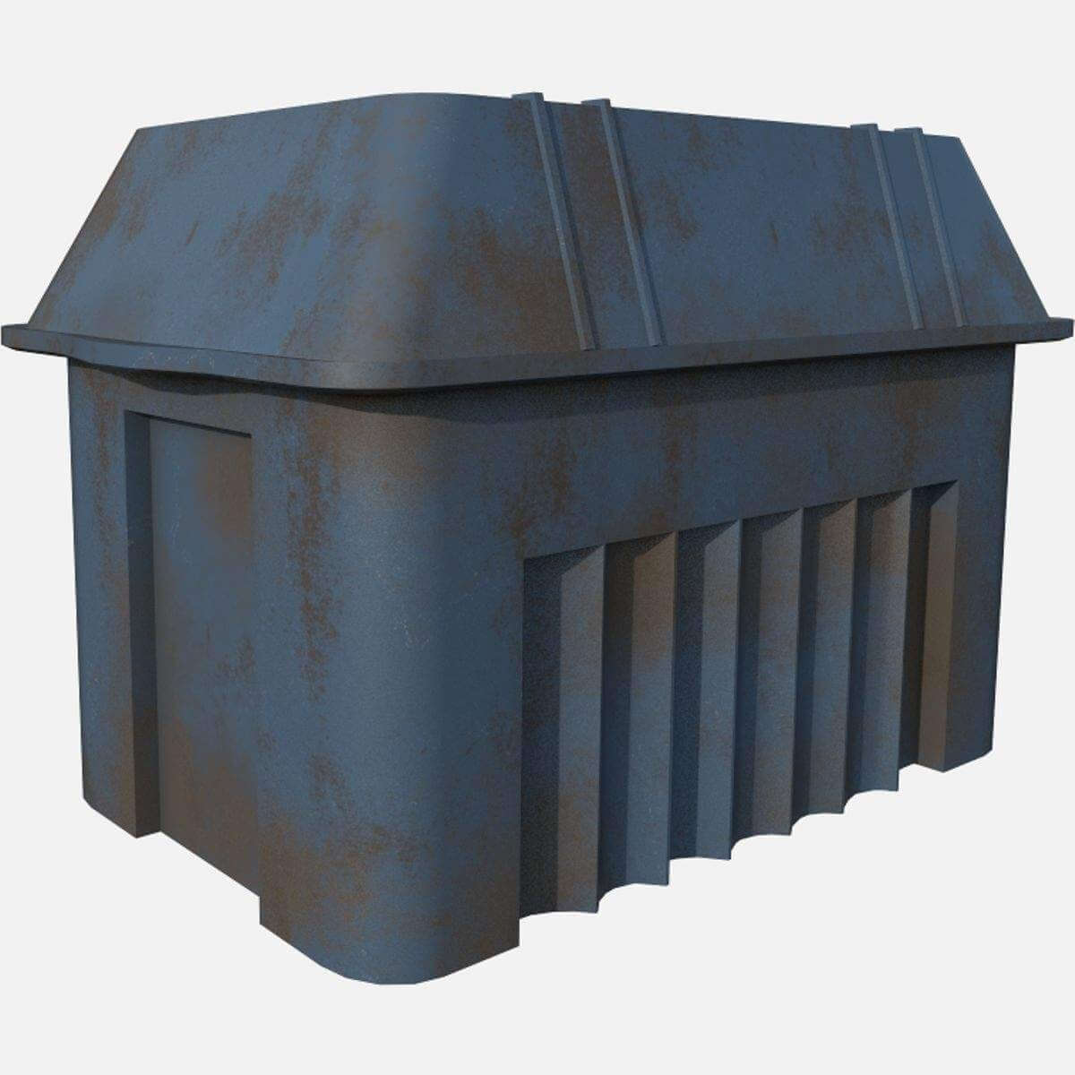 Plastic Box - 3D Model by castleblack