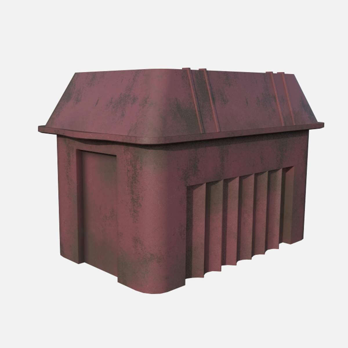 Plastic Box - 3D Model by castleblack