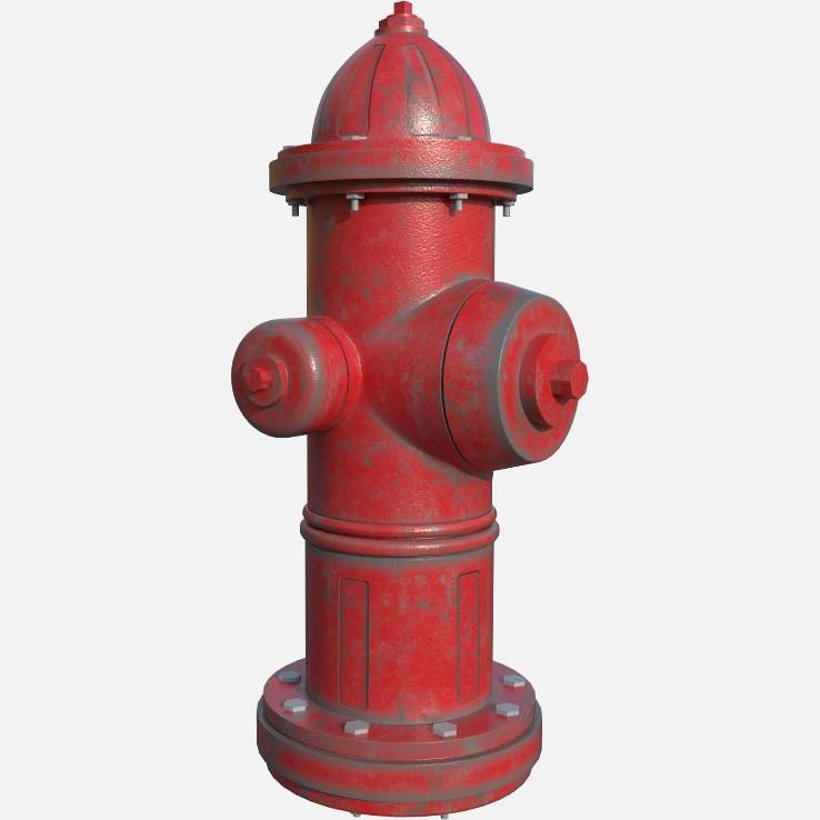 Water Pump - 3D Model by castleblack