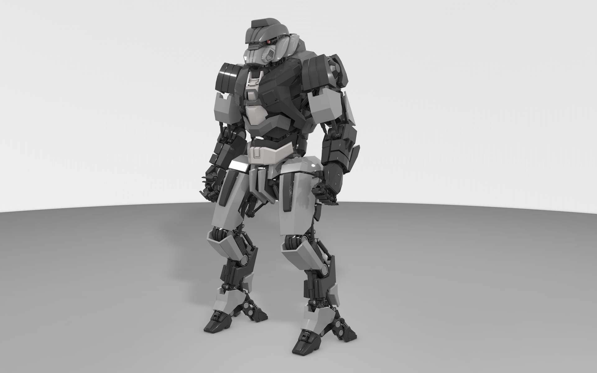 Advanced Robot - 3D Model by cat007