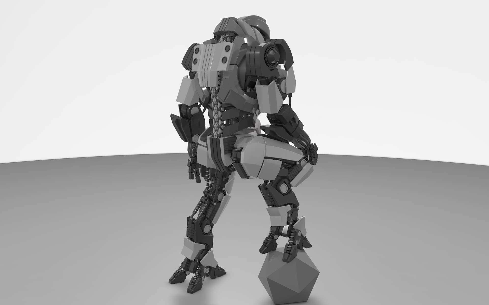 Advanced Robot - 3D Model by cat007