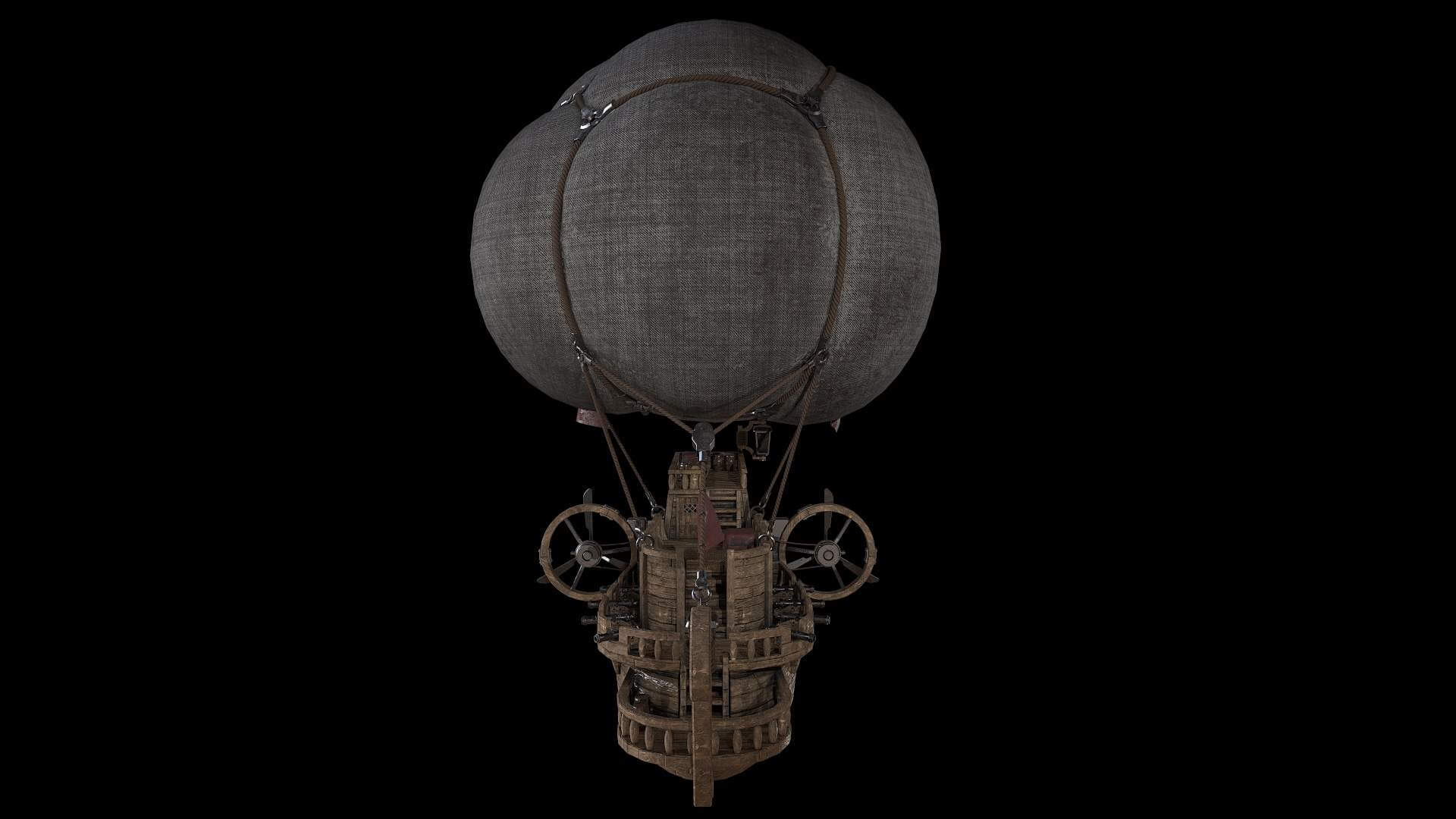 Airship fantasy - 3D Model by cat007