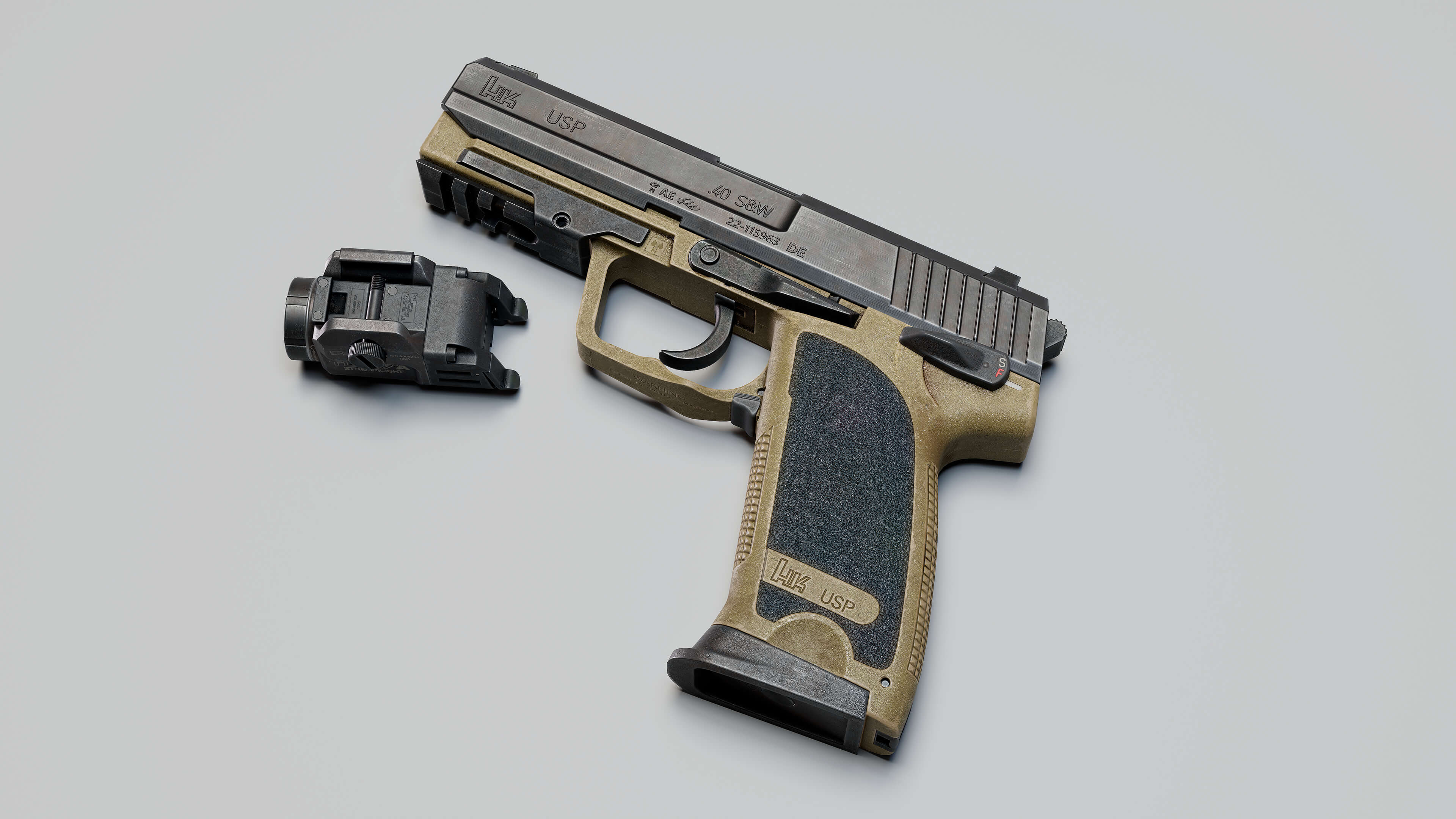 Hk Usp weapons - 3D Model by cat007