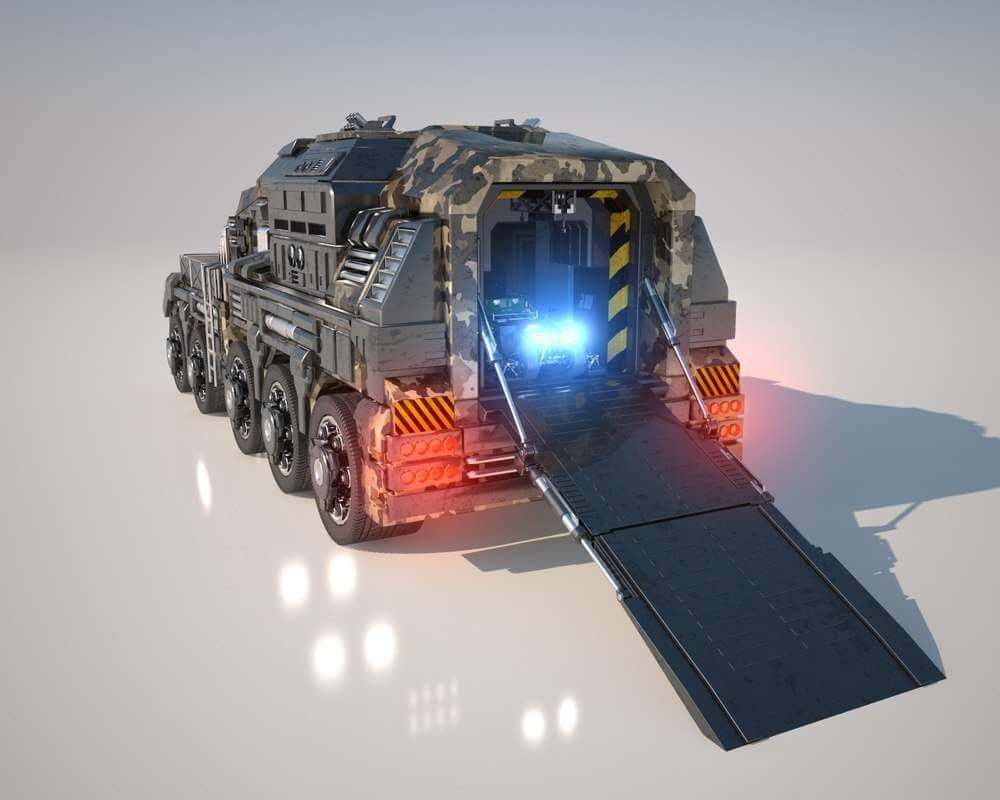 Large Truck - 3D Model by cat007
