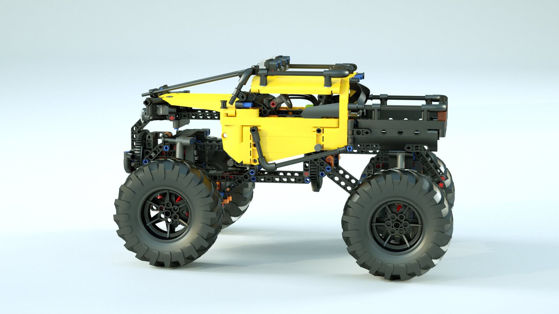 LEGO 4x4 Off-Roader 3D Model by cat007