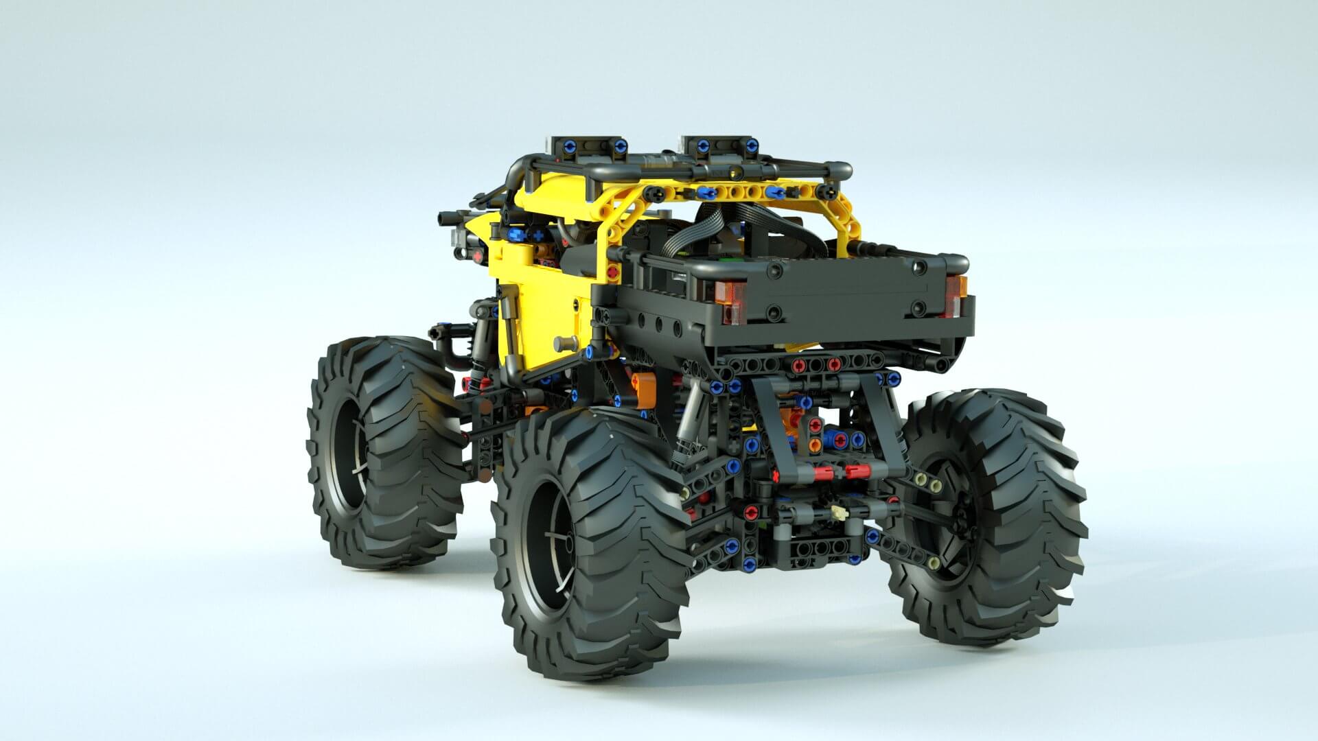 LEGO 4x4 Off-Roader 3D Model by cat007