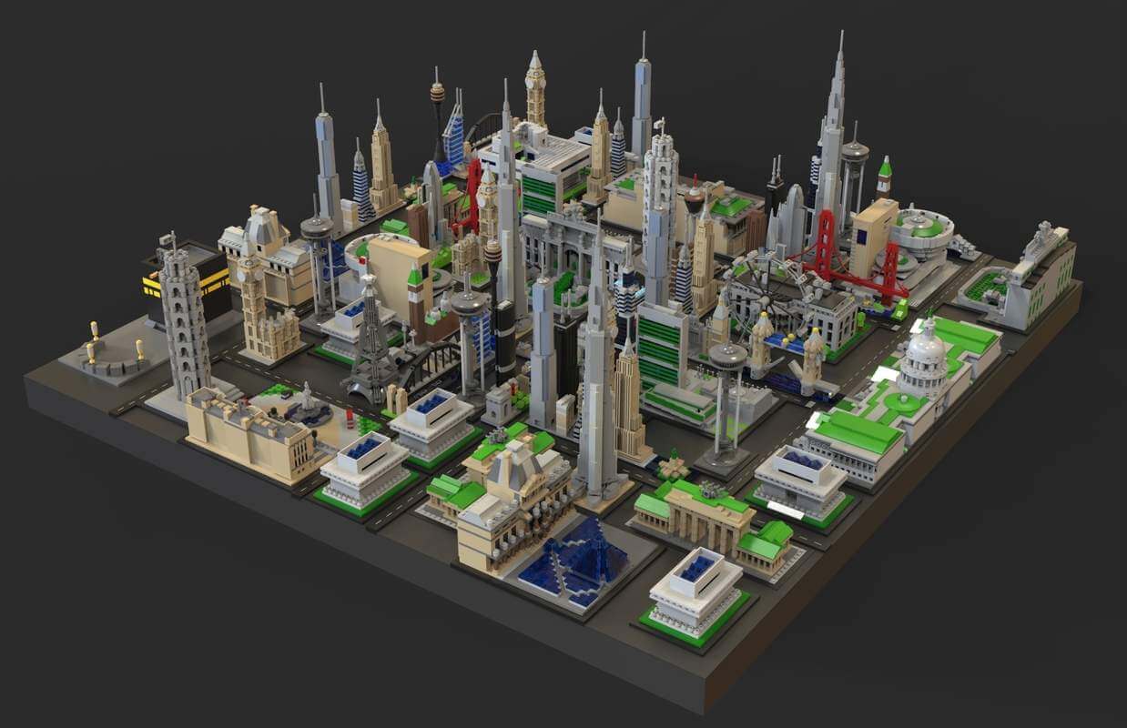 Lego City - 3D Model by cat007